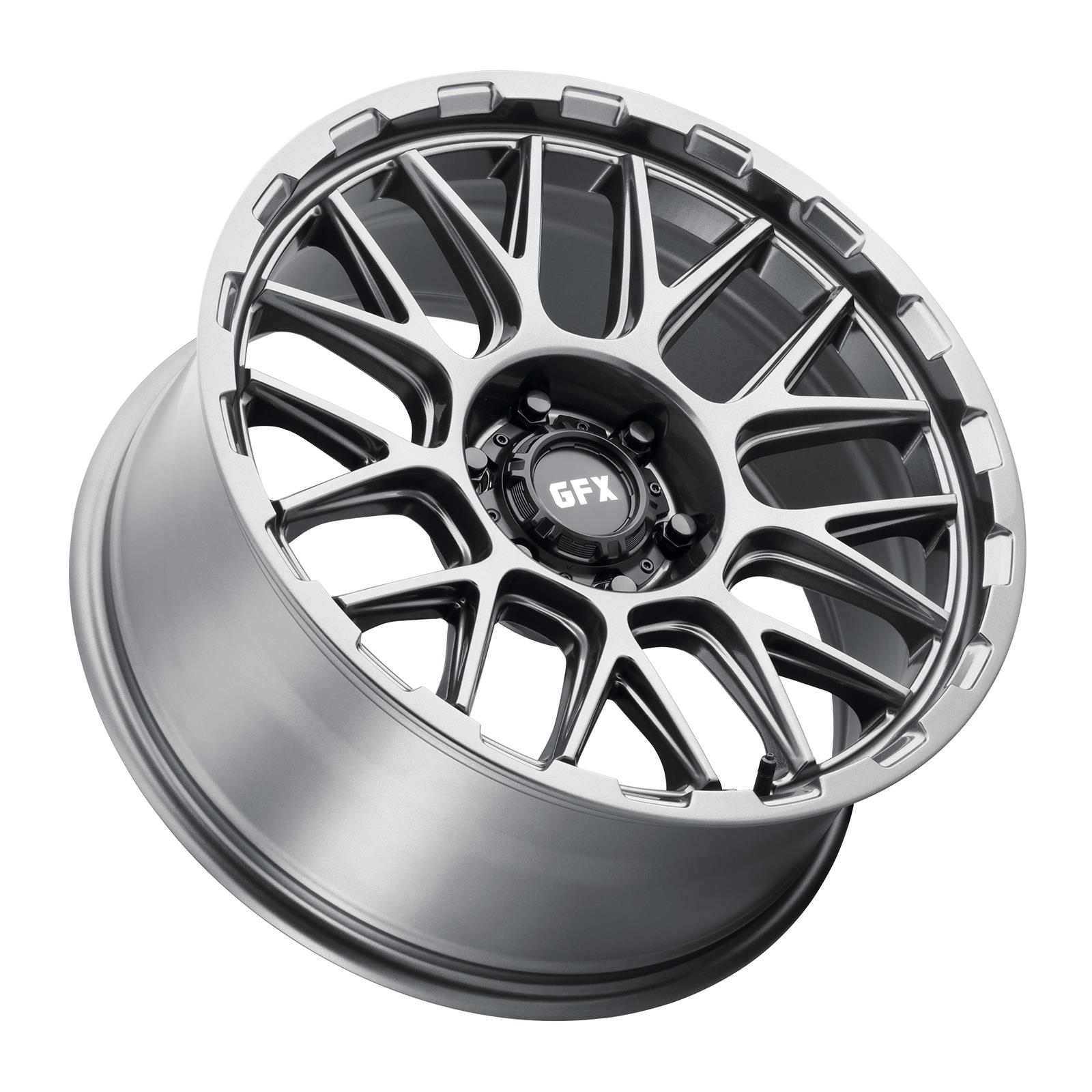 Voxx Wheel TM7 290-6139-12 GM Voxx G-FX TM7 Matte Gunmetal Wheels ...