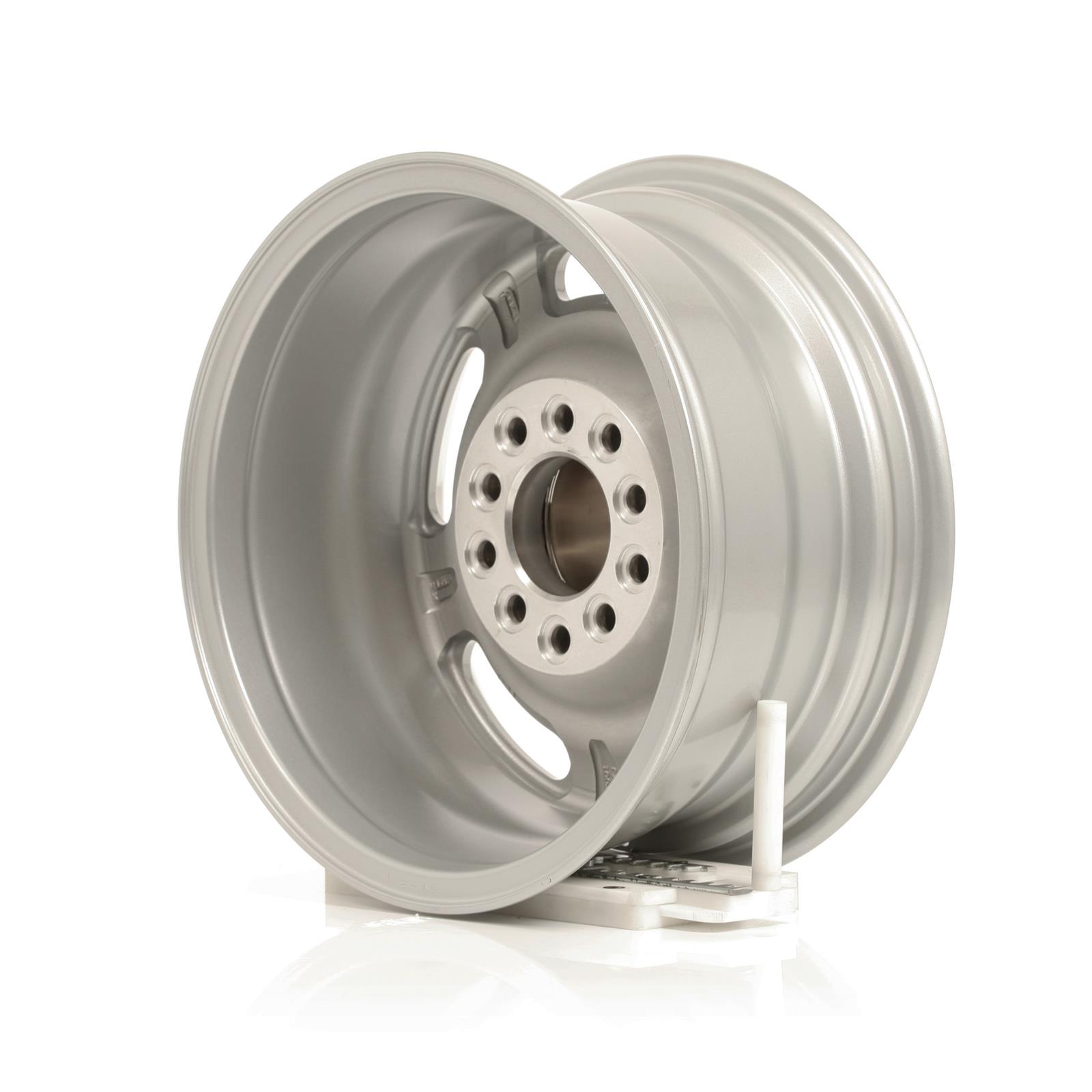 Voxx B/G Rod Works Rally Silver Wheels with Machined Lip | Summit Racing