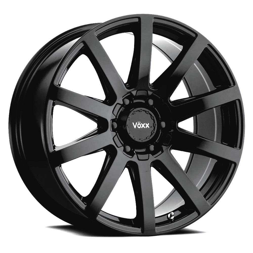 Voxx Wheel VEN 290-6009-30 GB Voxx Vento Gloss Black Wheels | Summit Racing