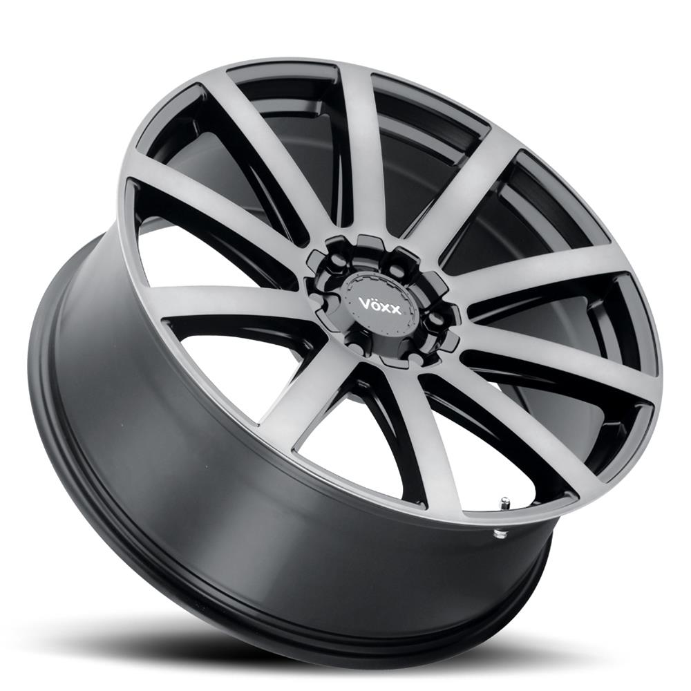 Voxx Vento Gloss Black Wheels with Dark Tint Face | Summit Racing