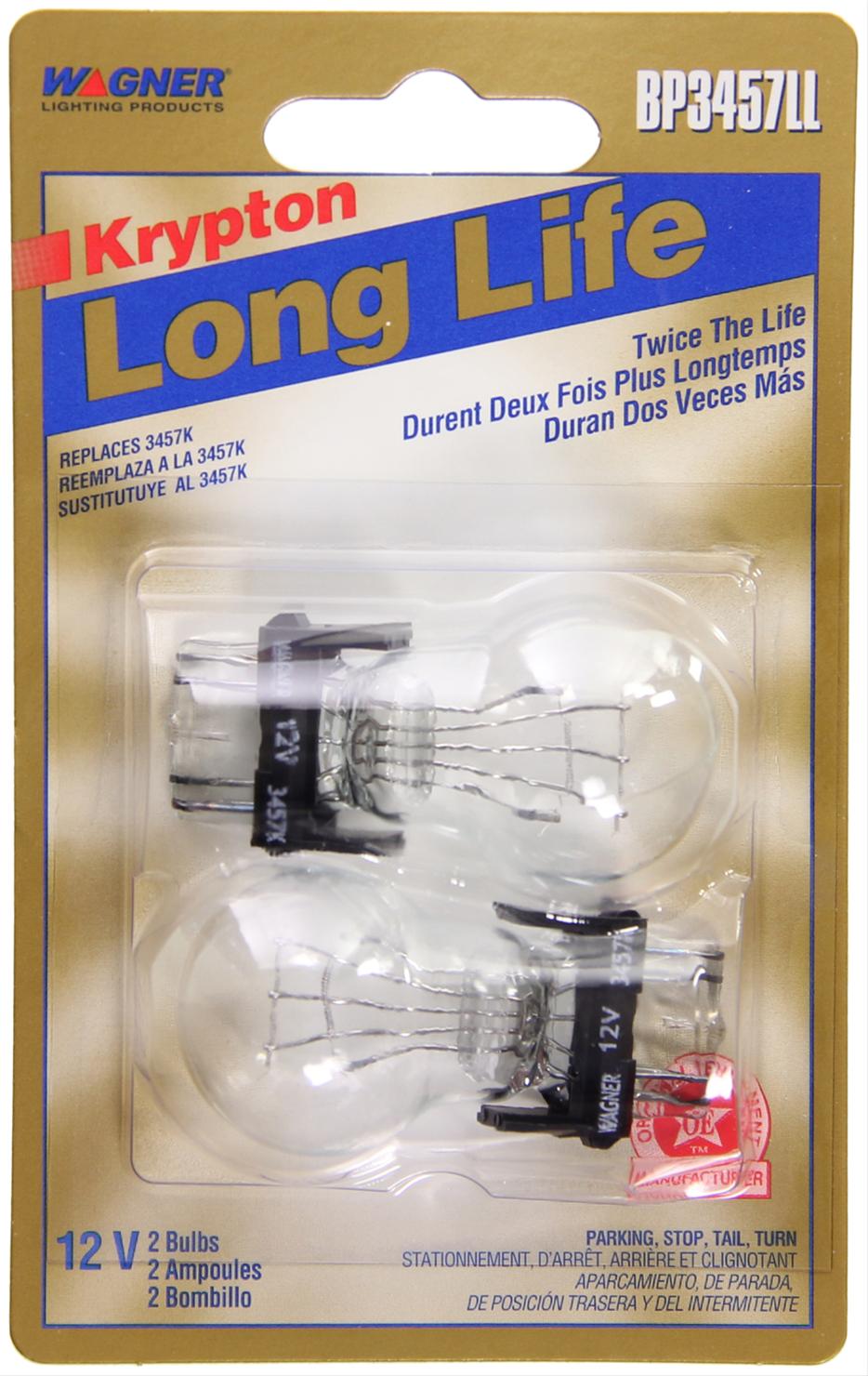 Wagner Lighting BP3457LL Wagner Long Life Miniature Bulbs | Summit Racing