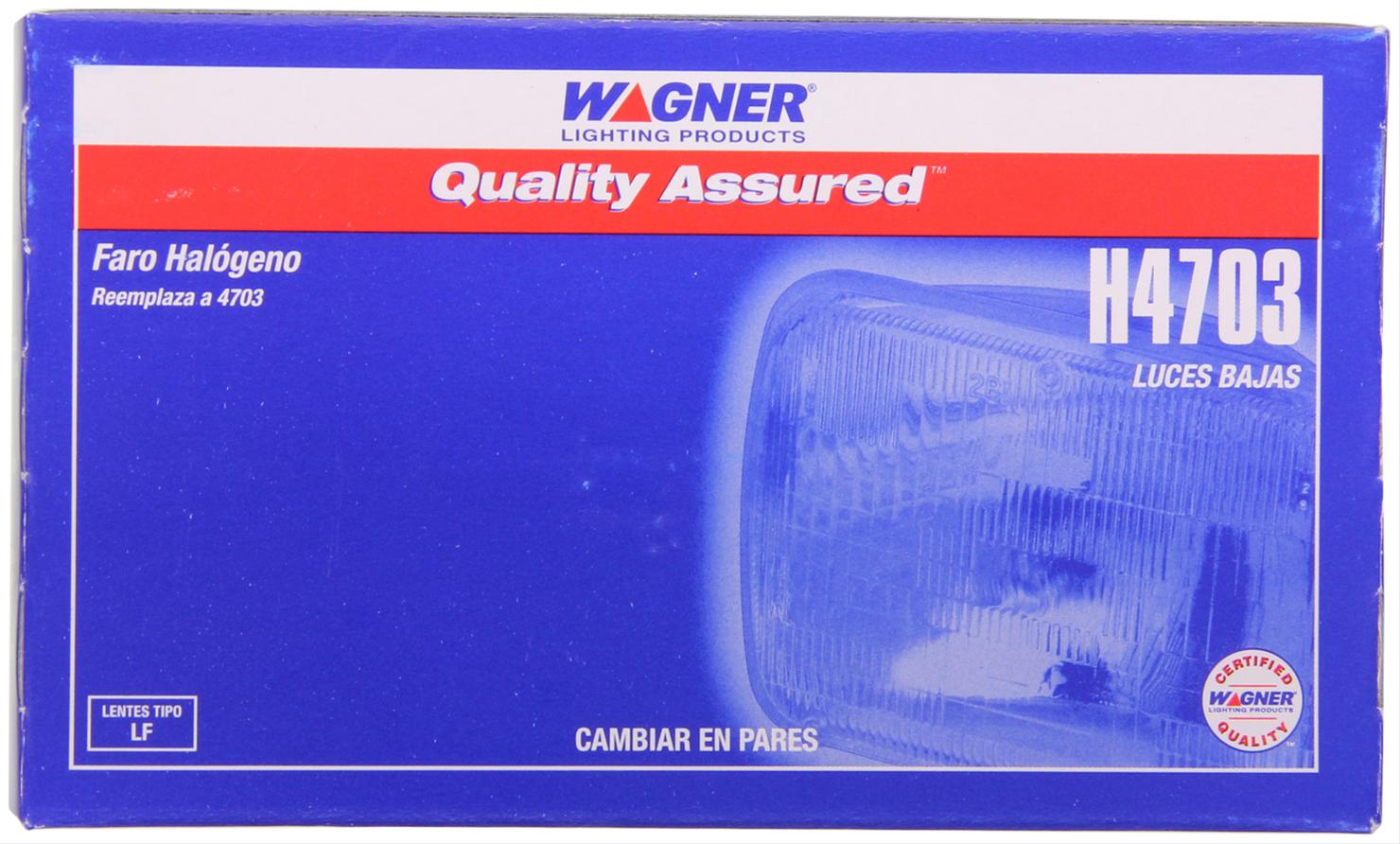 Wagner Lighting H4703 Wagner Halogen Sealed Beams | Summit Racing