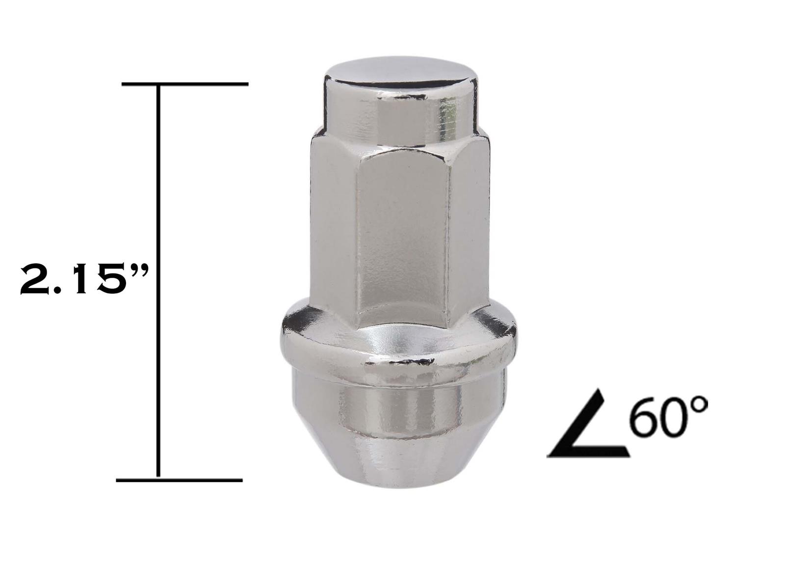 West Coast Accessories WT4-288 West Coast Accessories OE Style Lug Nuts ...