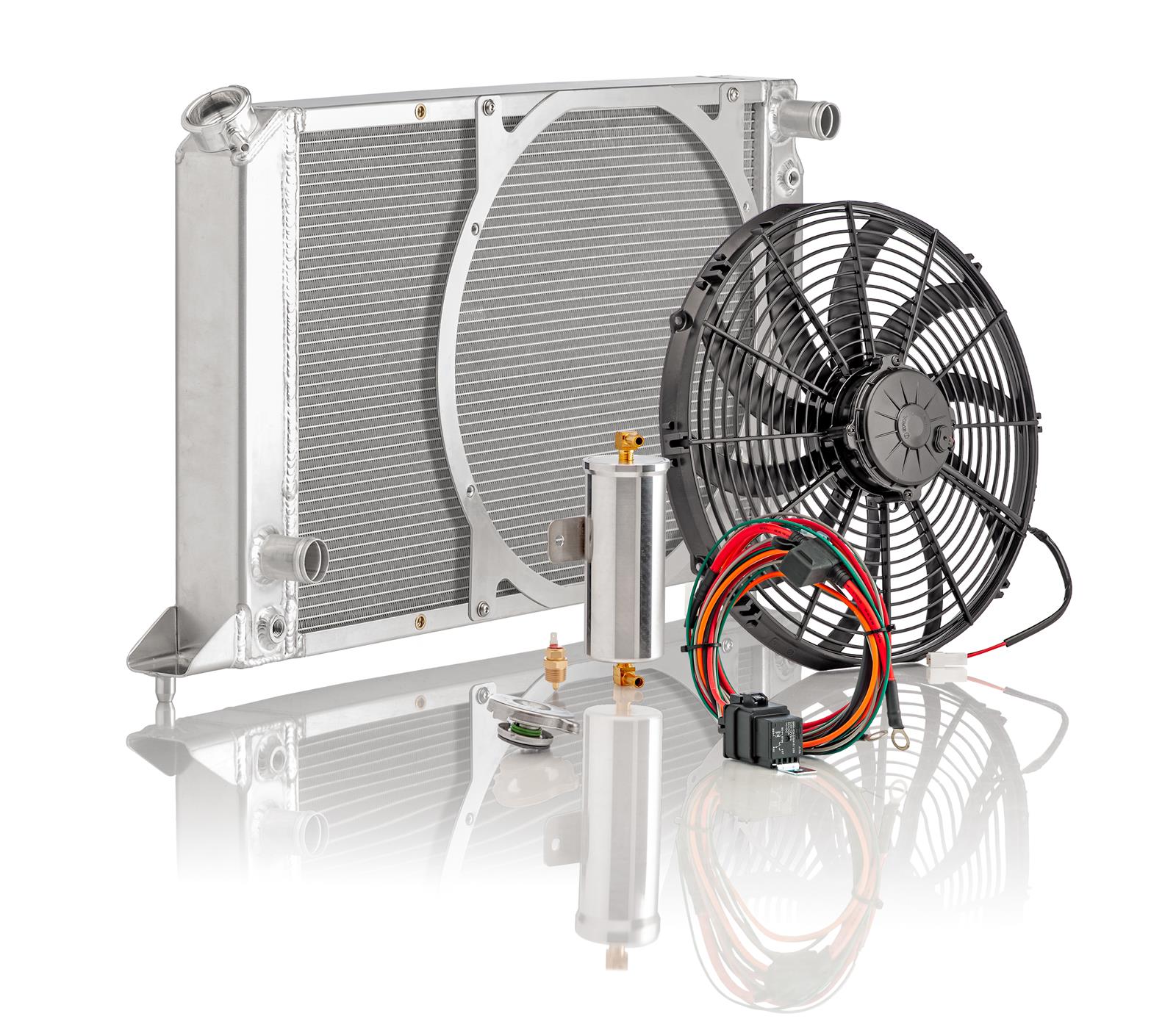 Power Cool Systems 150076-LS-S Power Cool Systems Performance Radiator ...