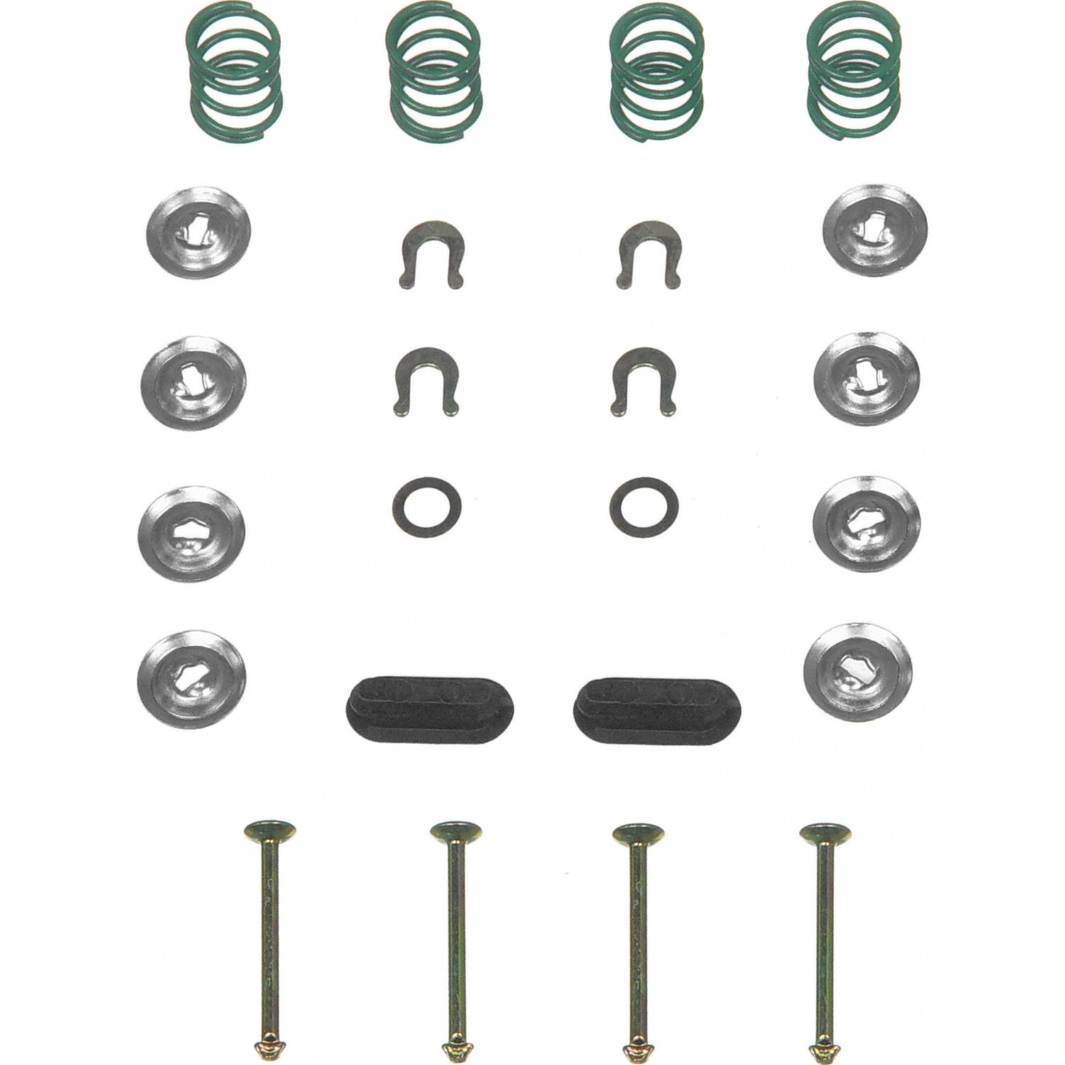 Wagner Brakes H14032 Wagner Premium Hardware Kits | Summit Racing