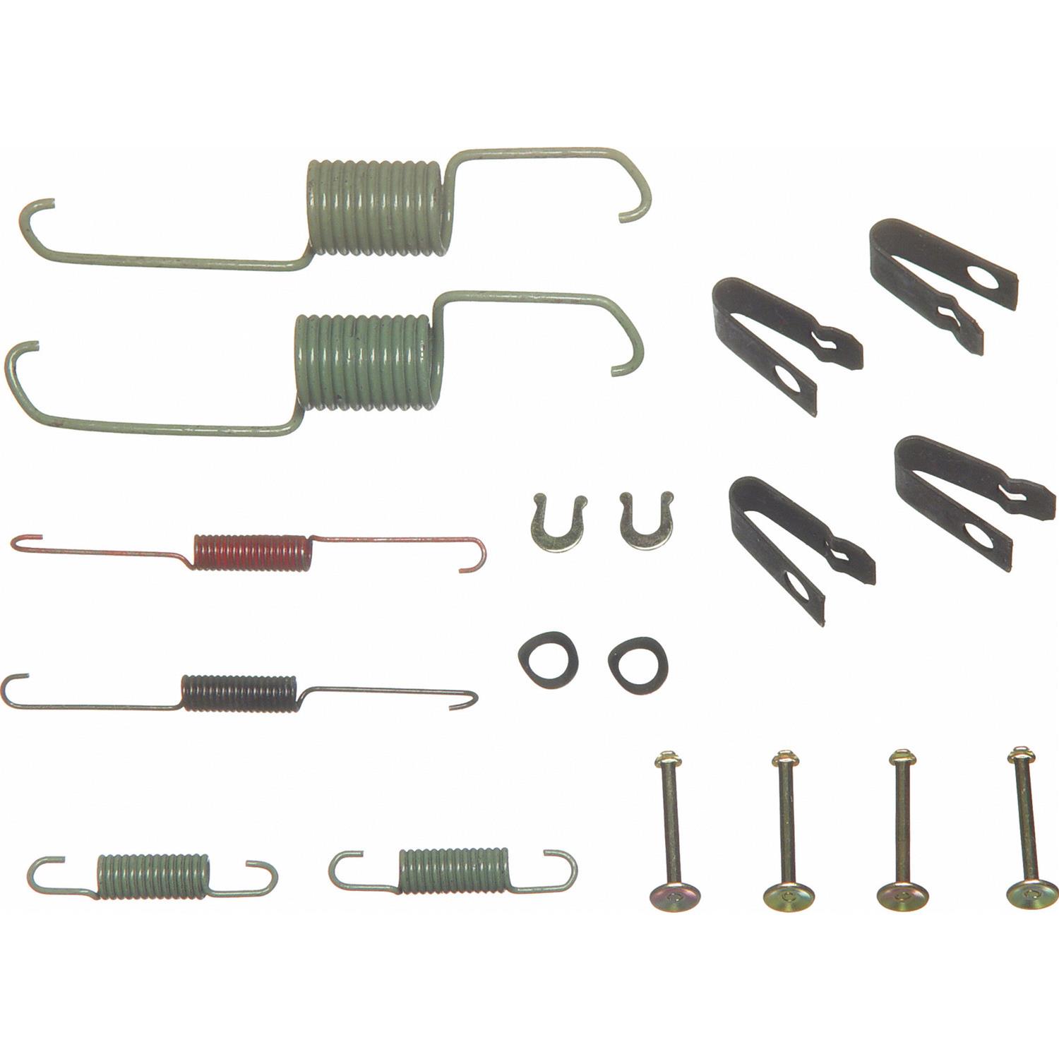 Wagner Brakes H17207 Wagner Premium Hardware Kits | Summit Racing