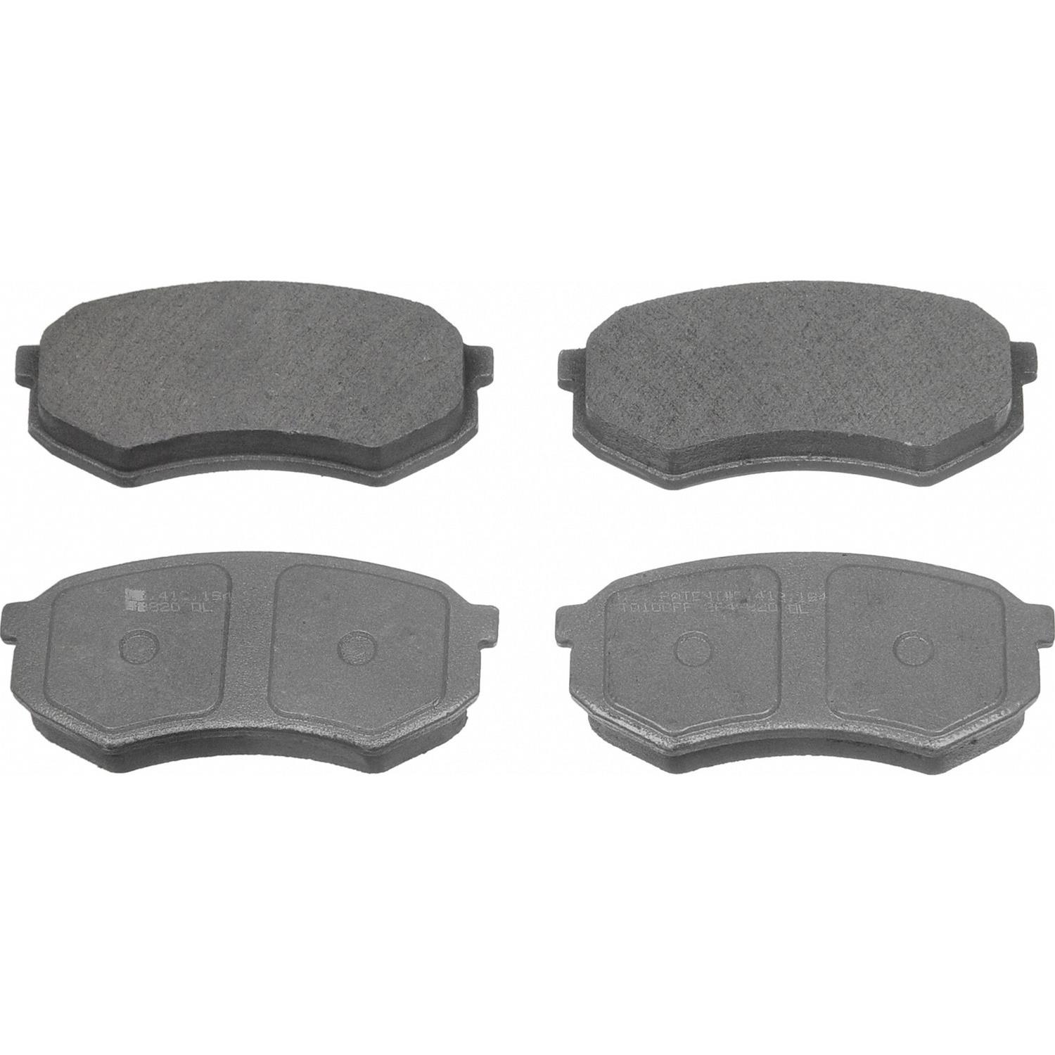 Wagner Brakes MX433B Wagner TQ Brake Pads | Summit Racing