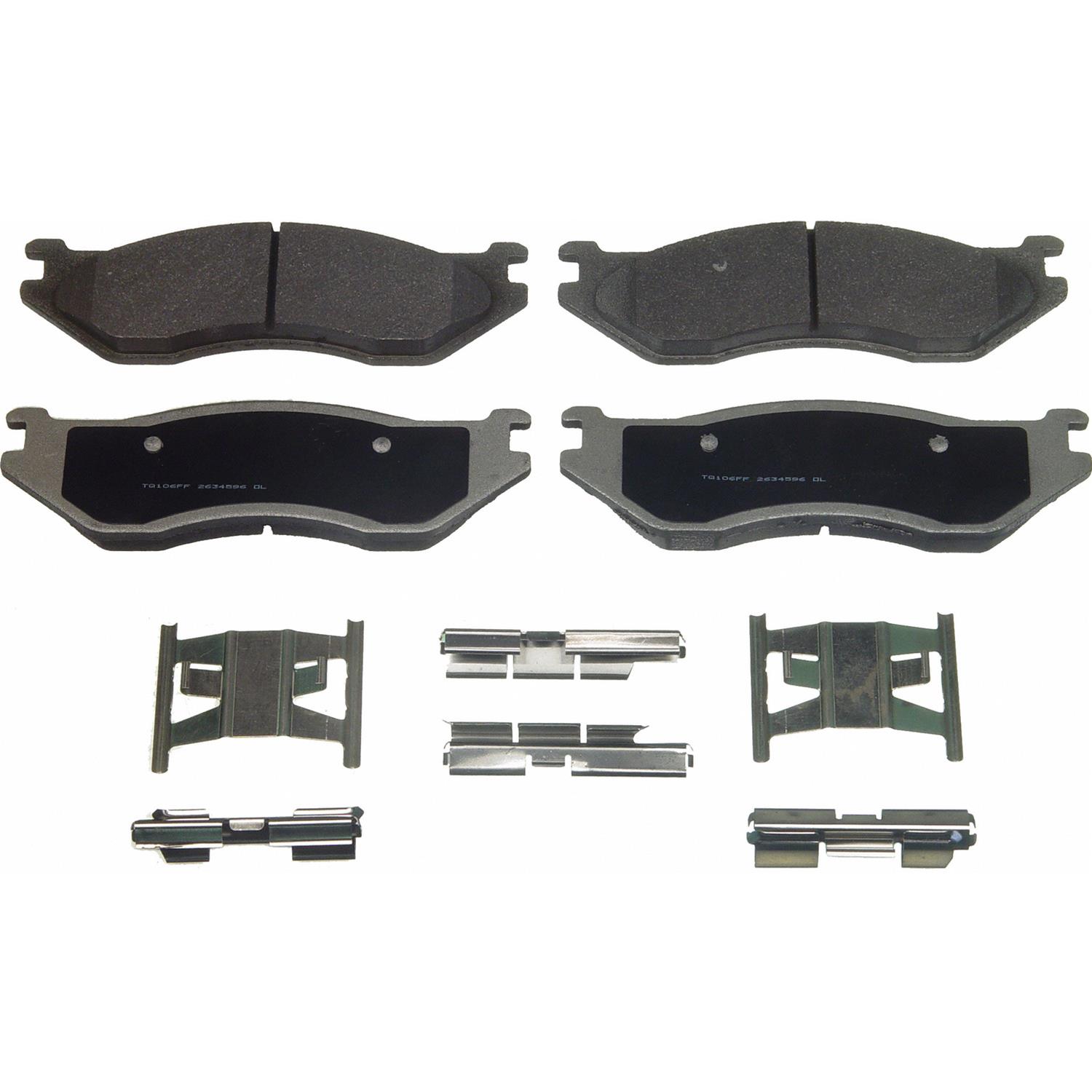 Wagner Brakes MX966B Wagner TQ Brake Pads | Summit Racing