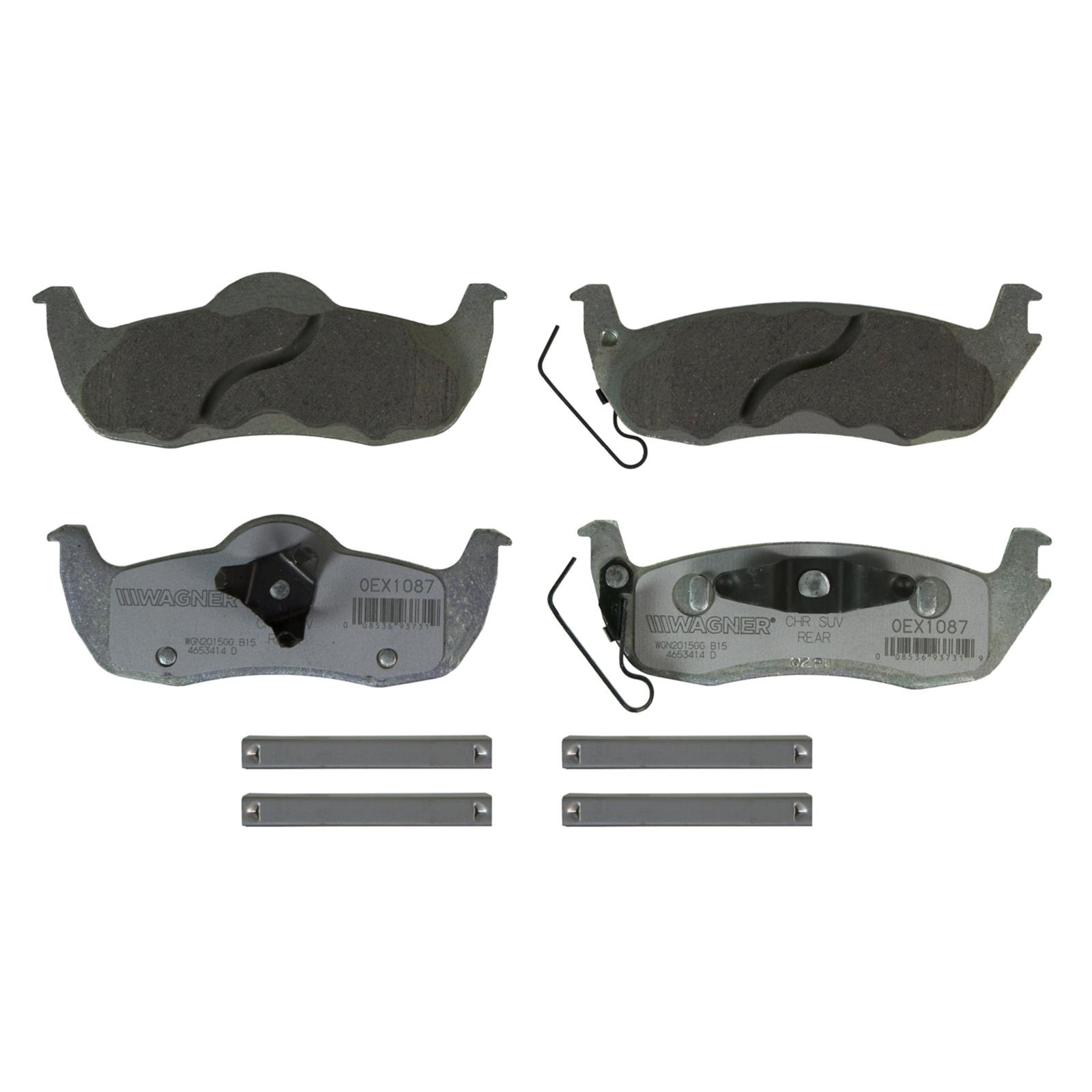 Wagner Brakes OEX1087 Wagner OEx Brake Pads | Summit Racing