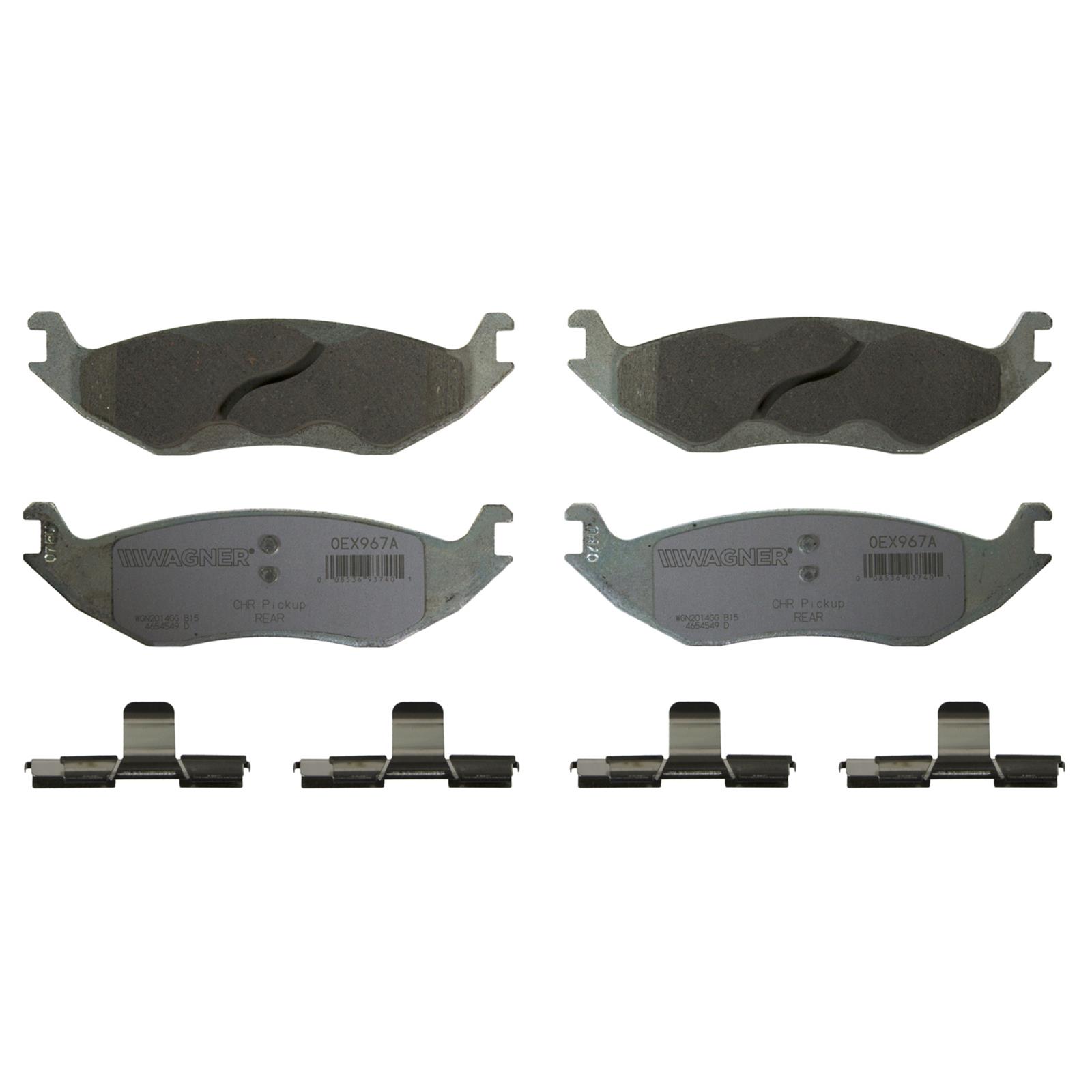 Wagner Brakes OEX967A Wagner OEx Brake Pads | Summit Racing