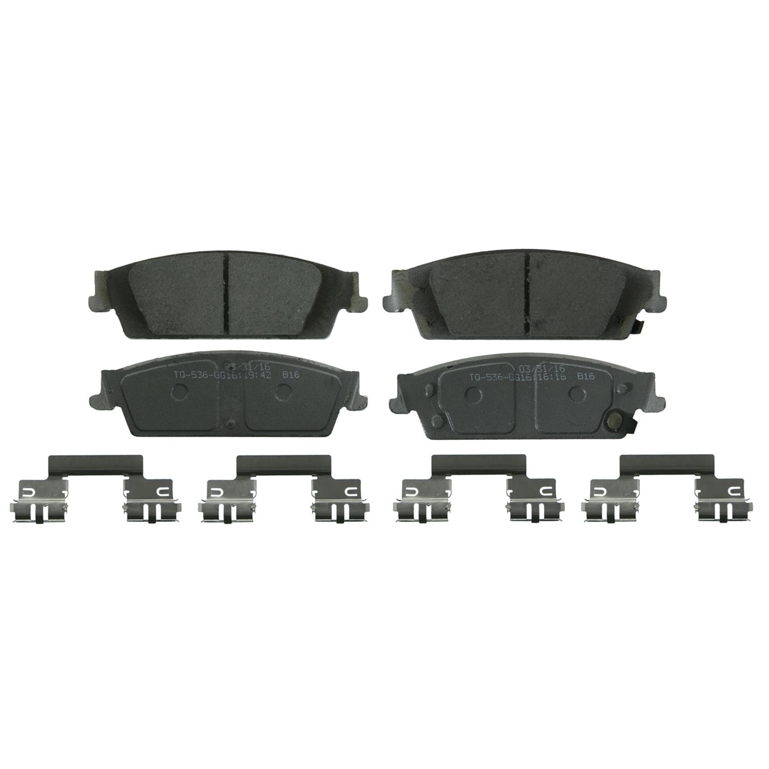 Wagner Brakes QC1707 Wagner TQ Brake Pads | Summit Racing