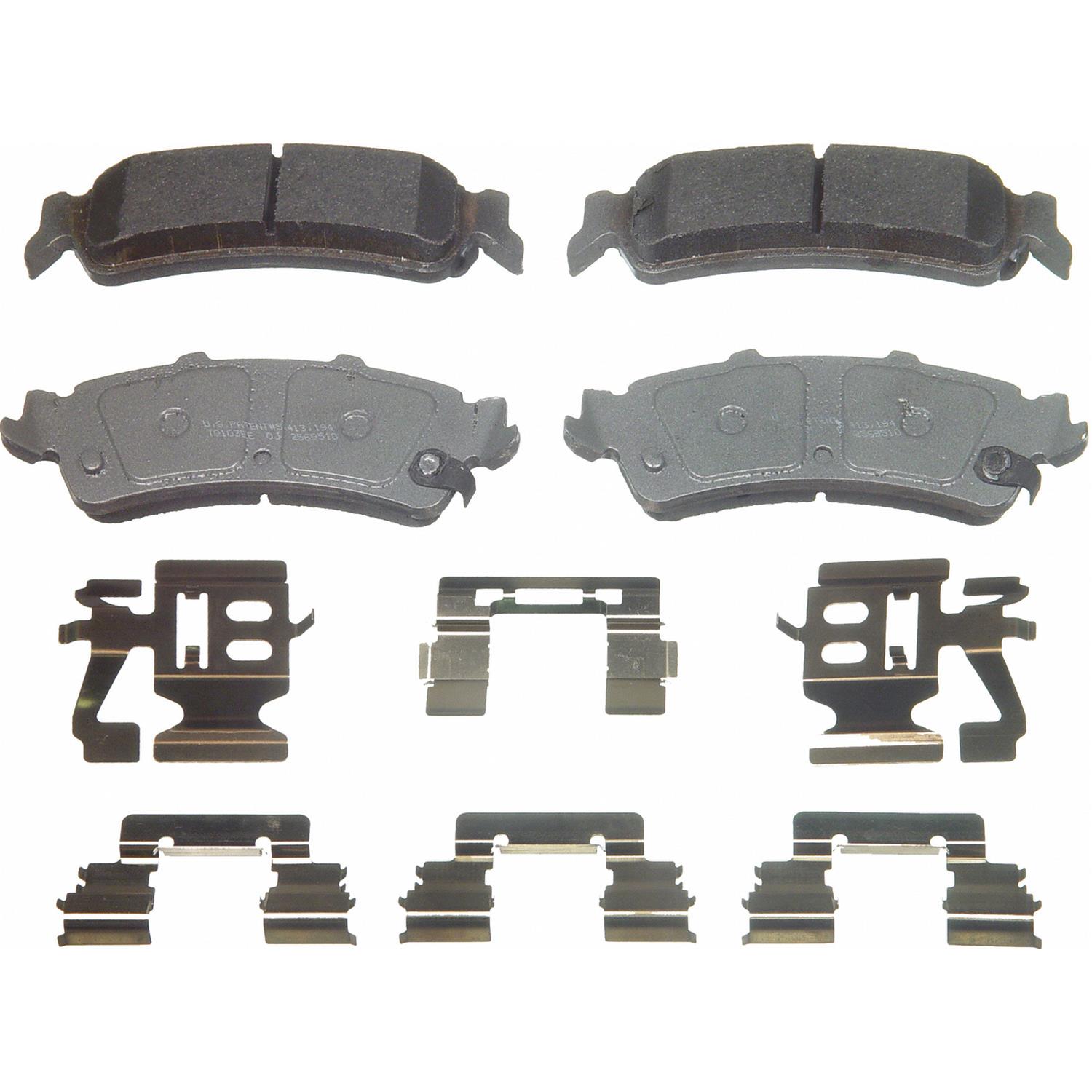 Wagner Brakes QC792A Wagner TQ Brake Pads | Summit Racing