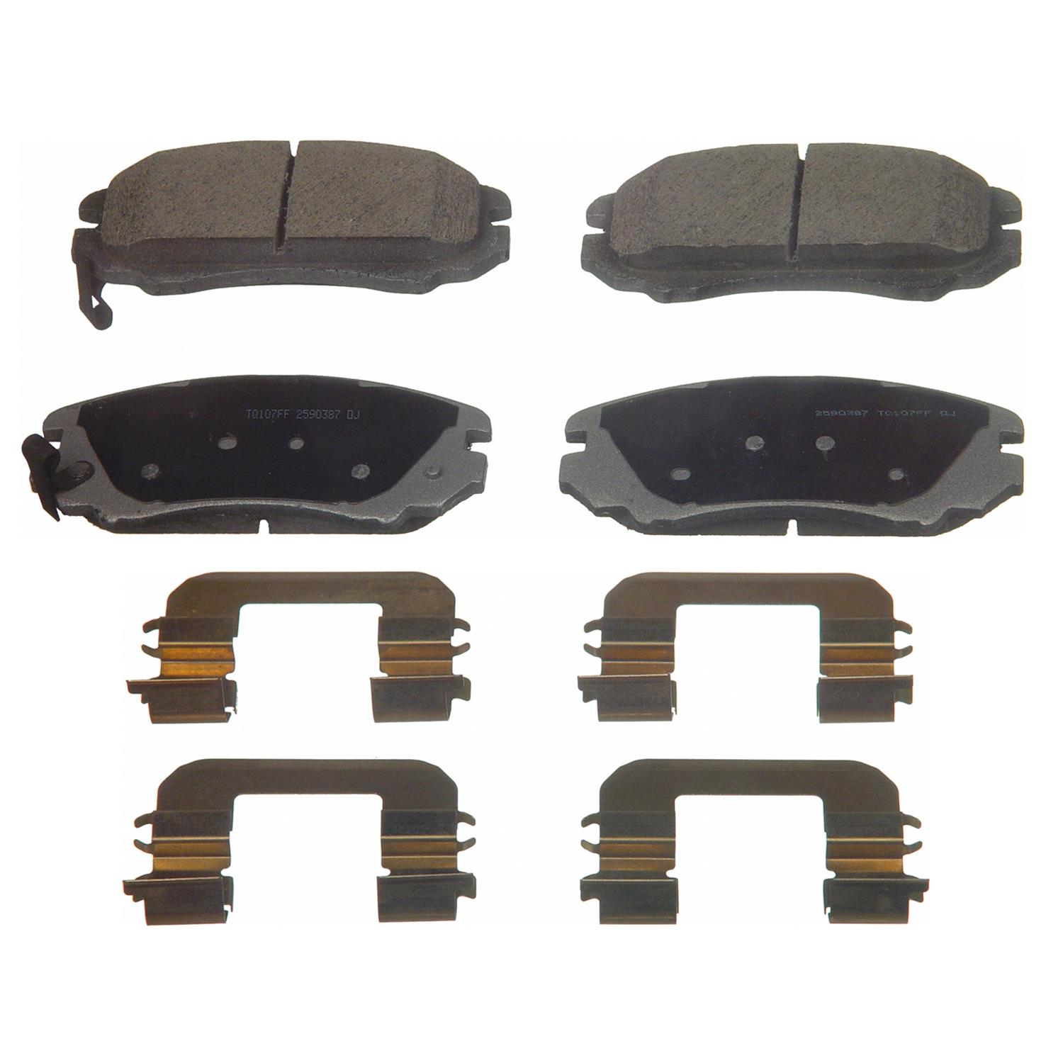 Wagner Brakes QC924A Wagner TQ Brake Pads | Summit Racing