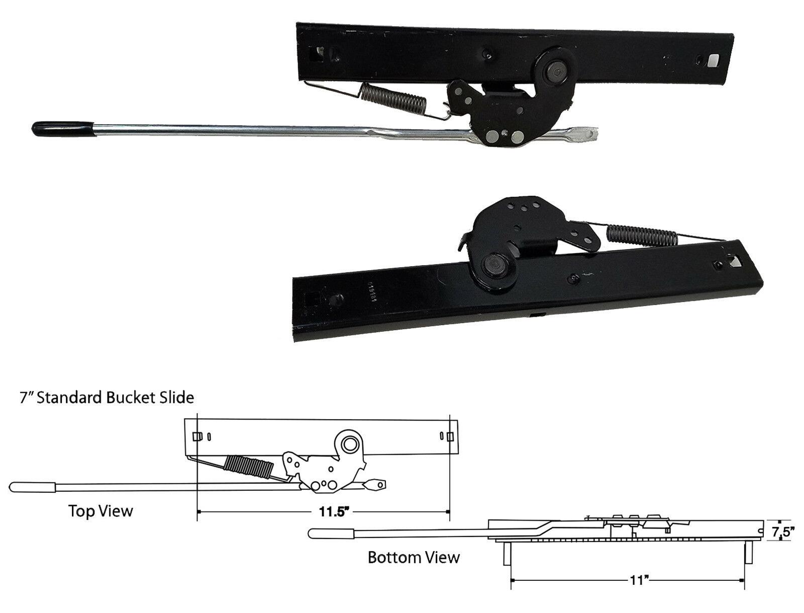 WiseGuys Seats OB101 Wise Guys Seats Manual Seat Slides | Summit Racing