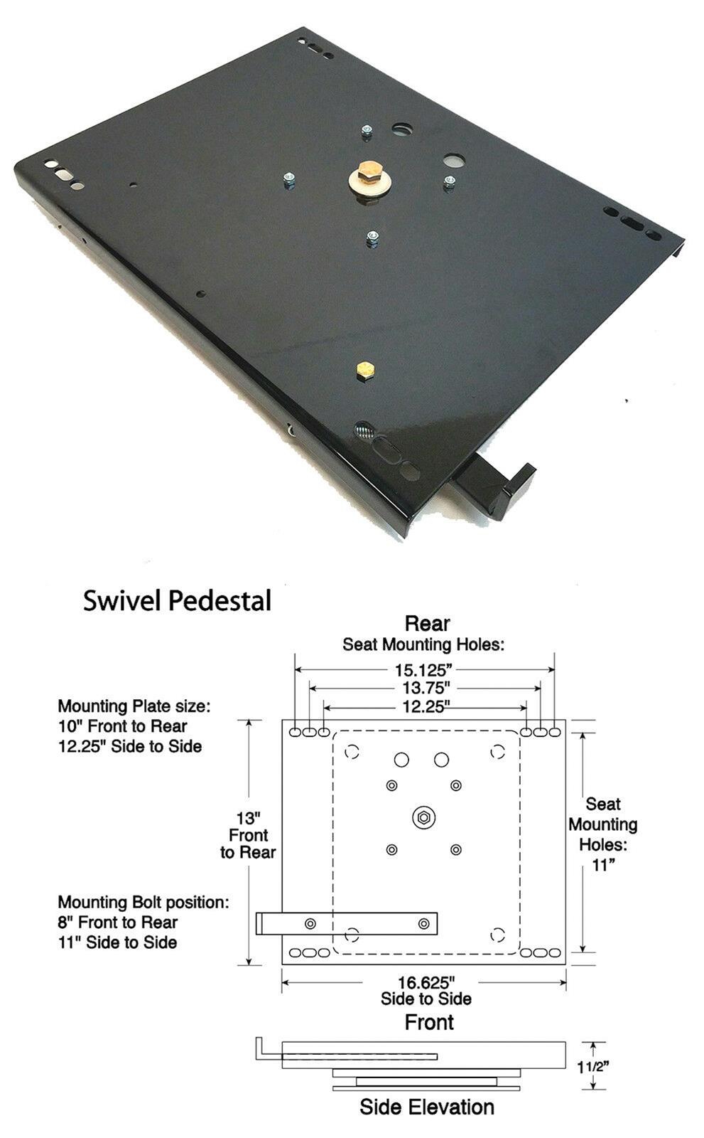 WiseGuys Seats OB109LH Wise Guys Seats Swivel Pedestals | Summit Racing