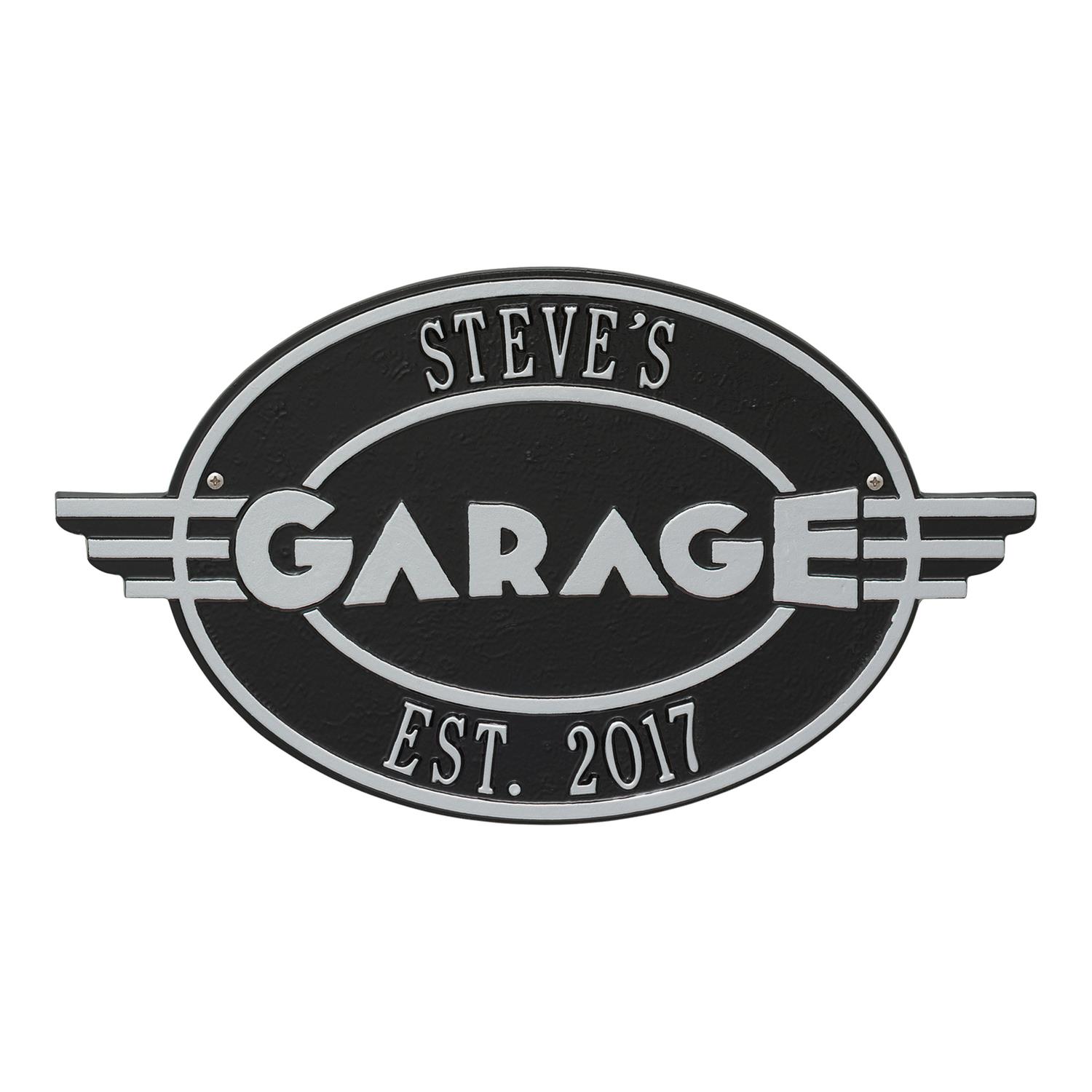 Summit Gifts 1655BS Personalized Garage Sign | Summit Racing