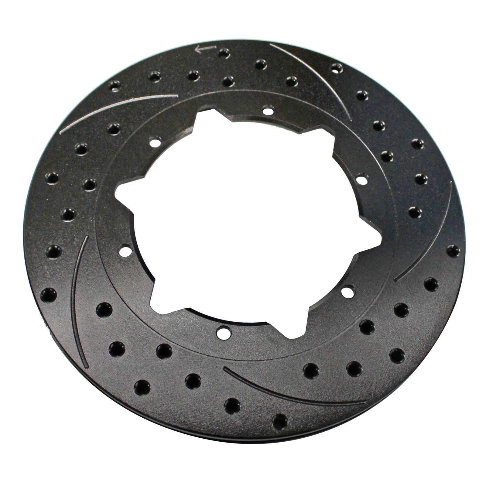 Wilwood Disc Brakes 160-7100-BK Wilwood SRP Drilled Performance Brake ...