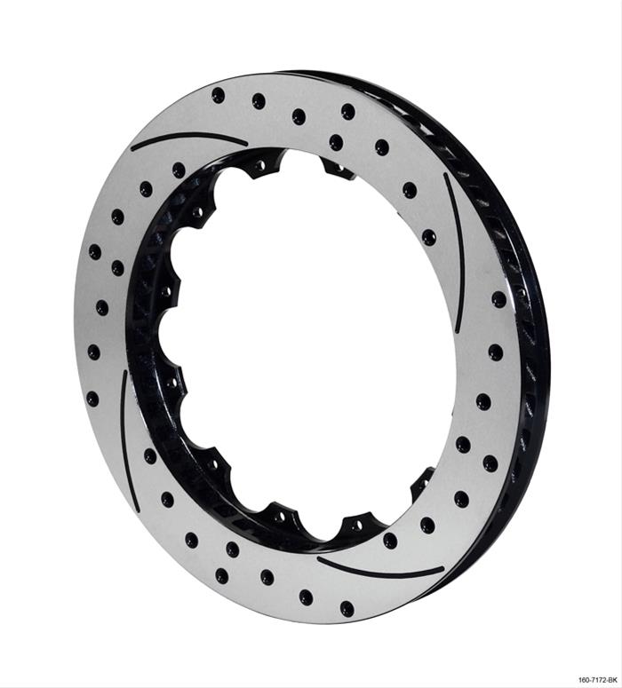 Wilwood Disc Brakes 160-9961-BK Wilwood SRP Drilled Performance Brake ...