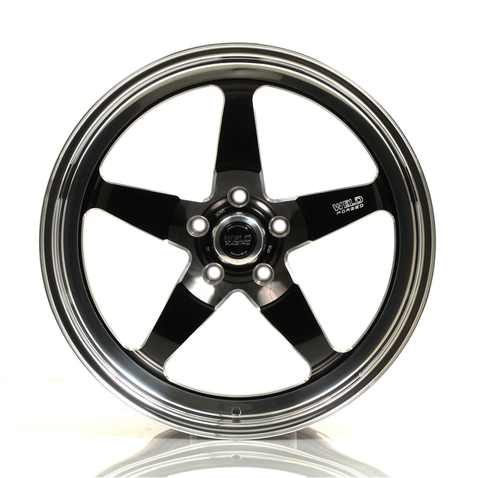Weld Racing 71HB0105N73A Weld Racing RT-S S71 Forged Aluminum Black ...