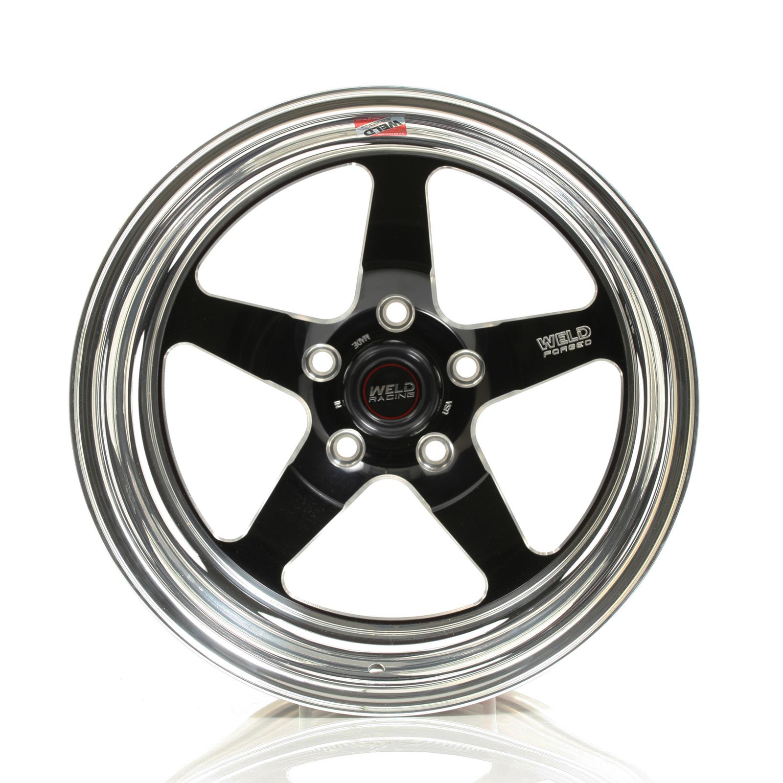 Weld Racing 71LB7105B30A Weld Racing RT-S S71 Forged Aluminum Black ...