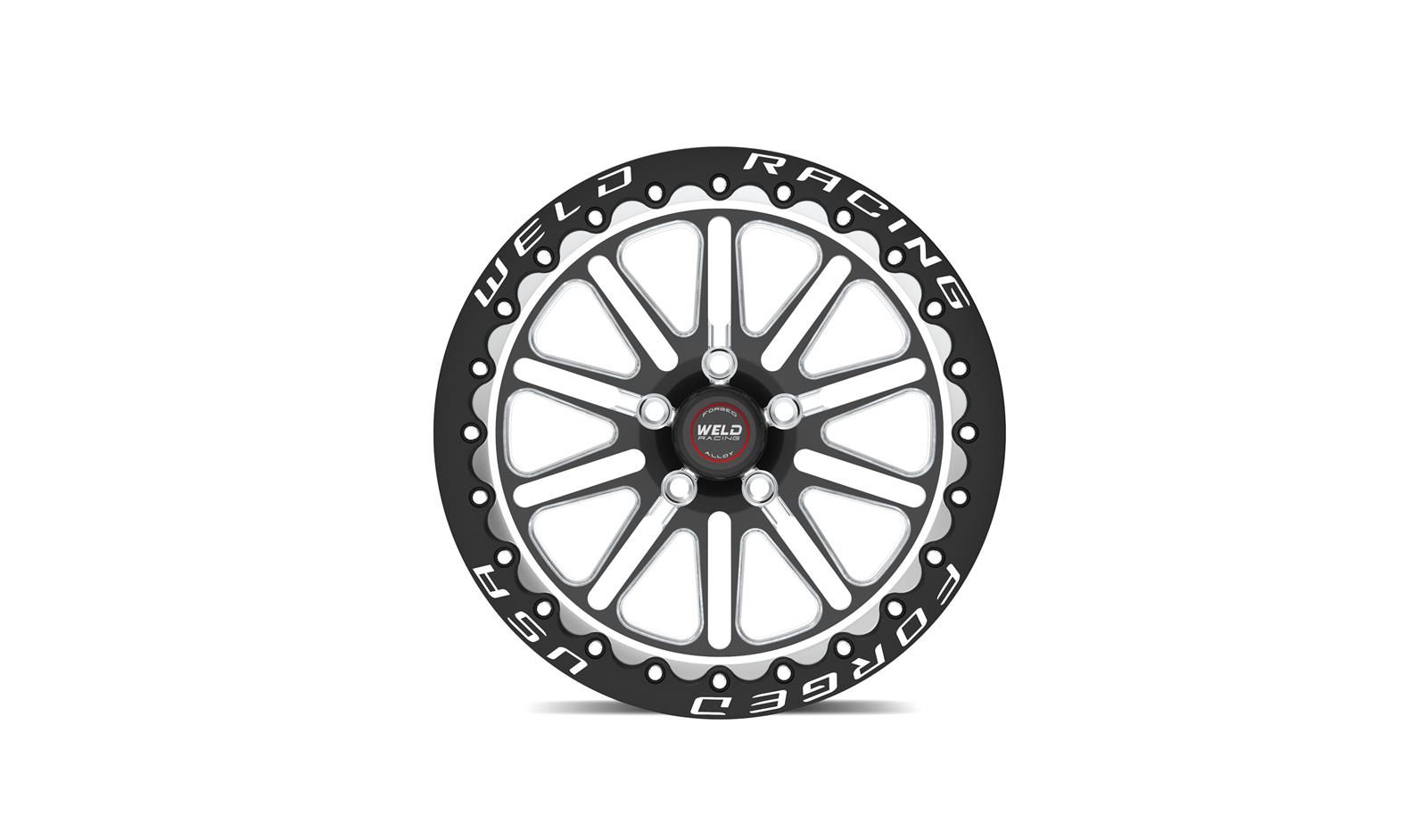 Weld Racing 72LB7100A65G Weld Racing RT-S S72 Forged Aluminum Black ...