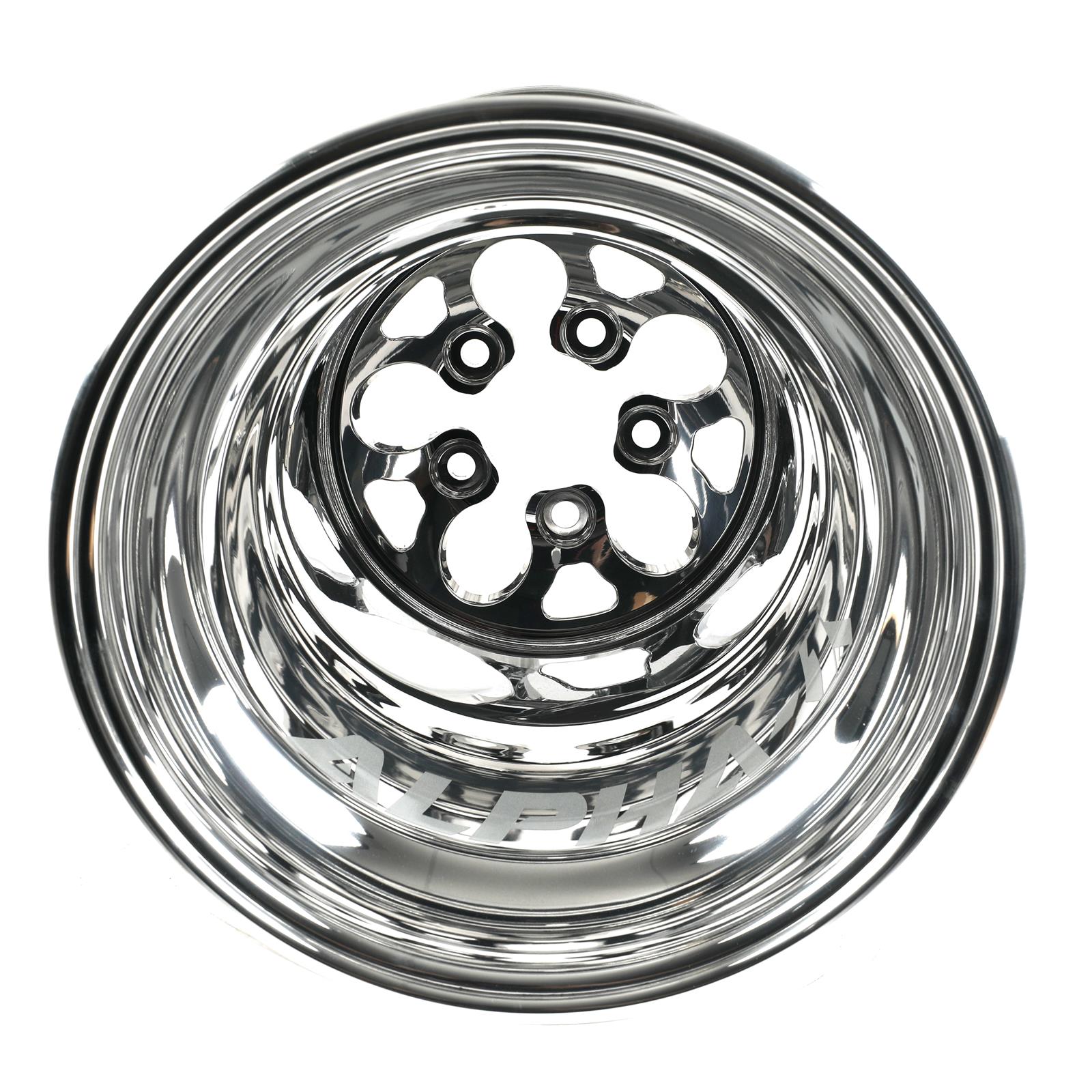 Weld Racing 83P-515414 Weld Racing Polished Alpha-1 Double Beadlock ...
