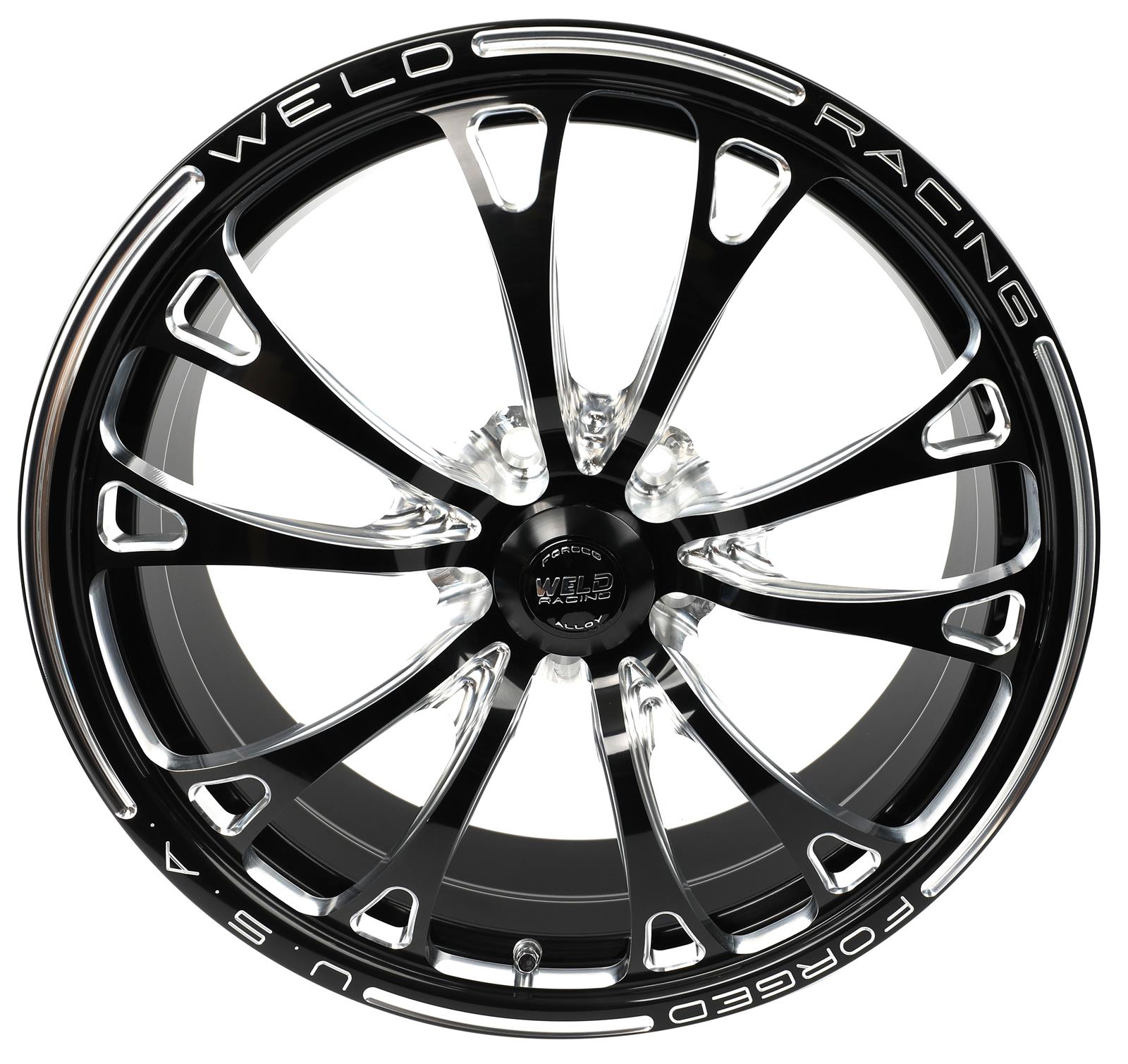 Weld Racing 84B-1806275 Weld Racing V-Series Black Anodized Wheels ...