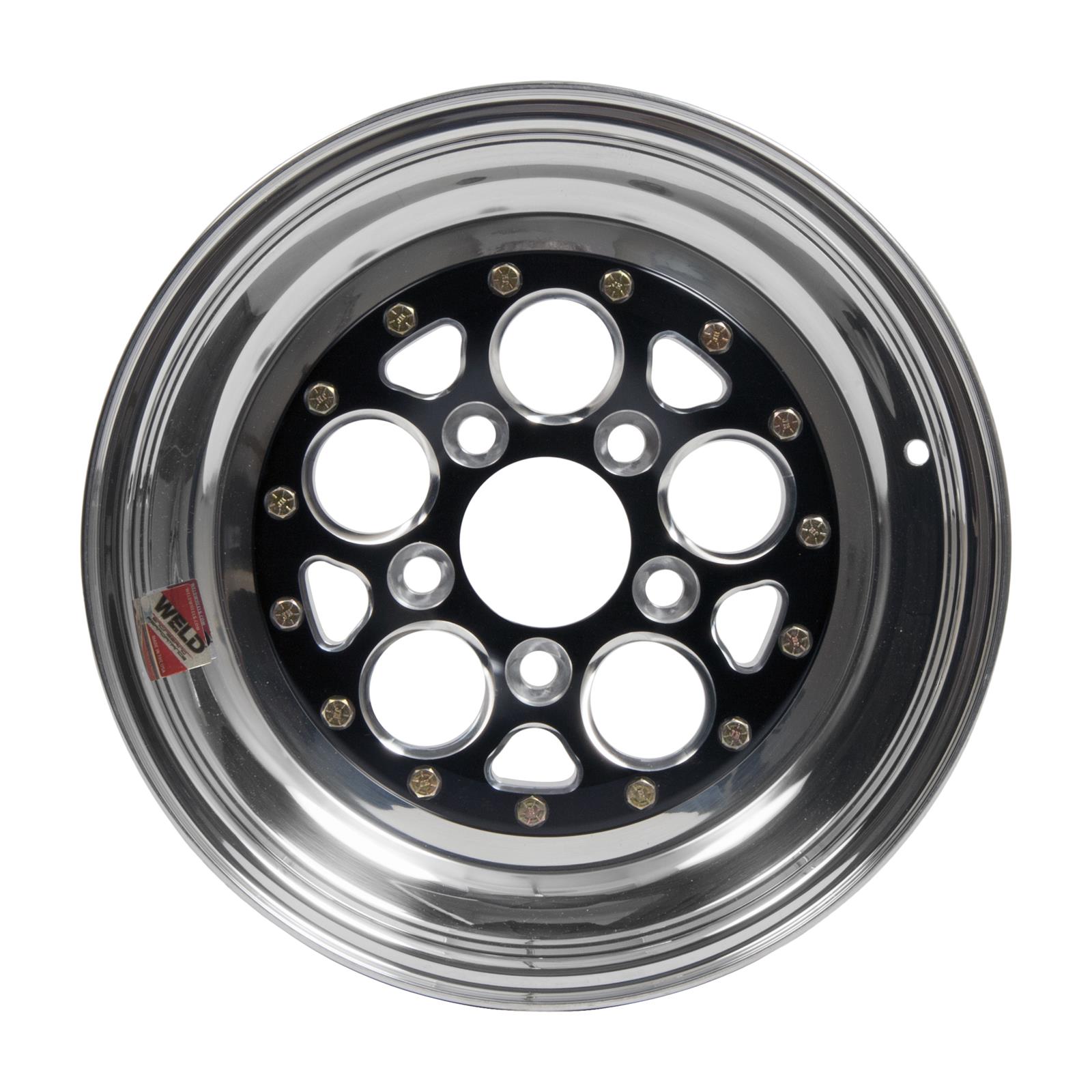 Weld Racing 86B-504272 Weld Racing Magnum Drag 2.0 Black Anodized ...