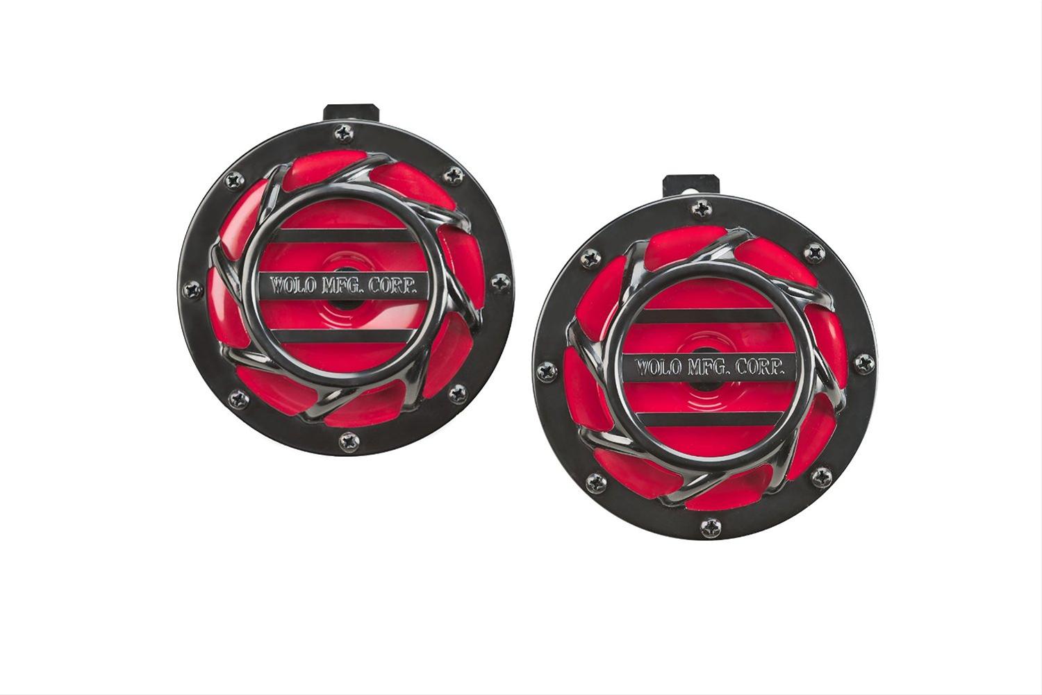 Wolo Manufacturing 308-2T Wolo Sonic Blast Horns | Summit Racing