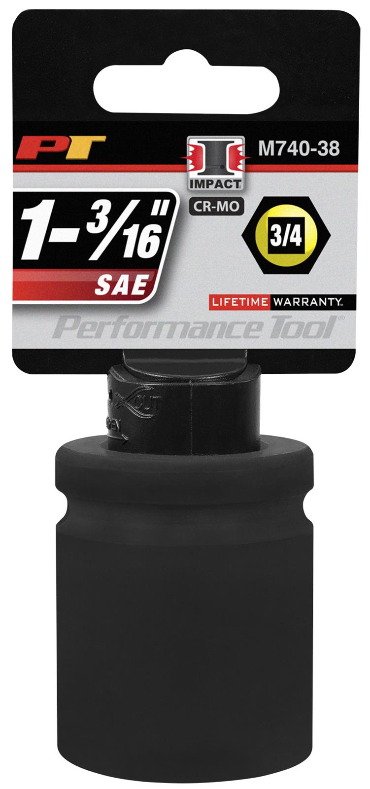 Performance Tool M740-38 Performance Tool Laser-Etched Impact Sockets ...