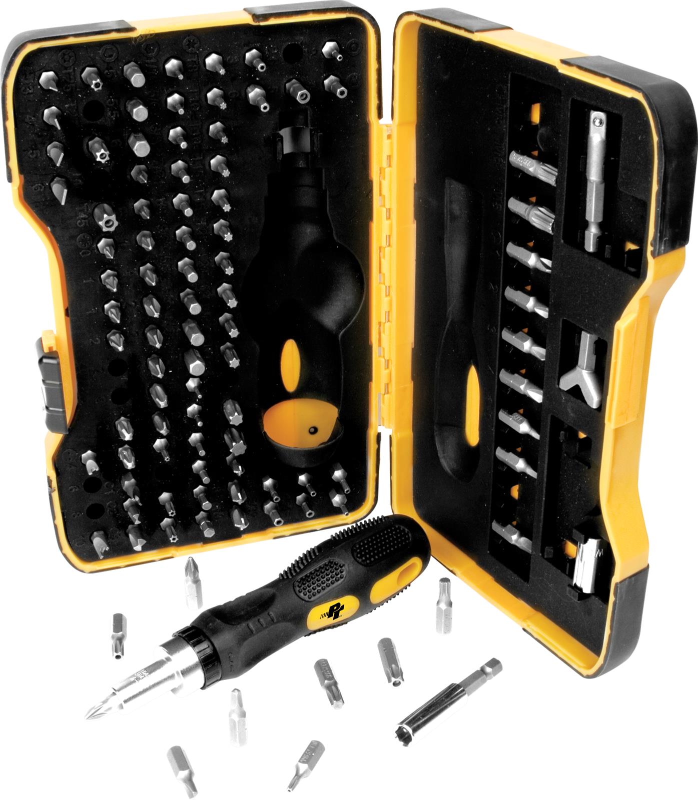 Performance Tool W1719 Performance Tool 101-Piece Ratcheting Bit Driver ...