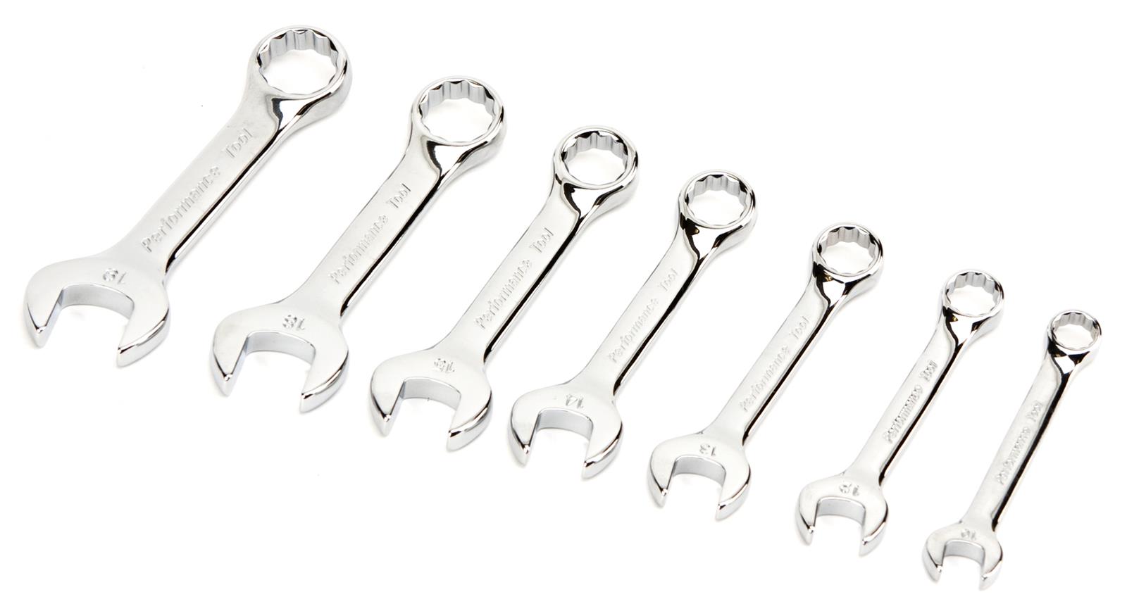 Performance Tool W30607 Performance Tool Stubby Wrench Sets | Summit Racing