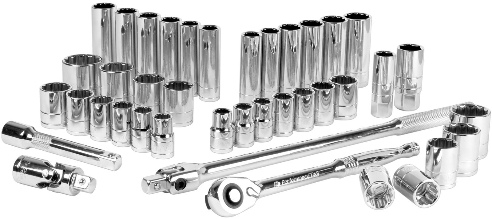 Performance Tool W32905 Performance Tool 40-Piece 1/2 in. Drive ...