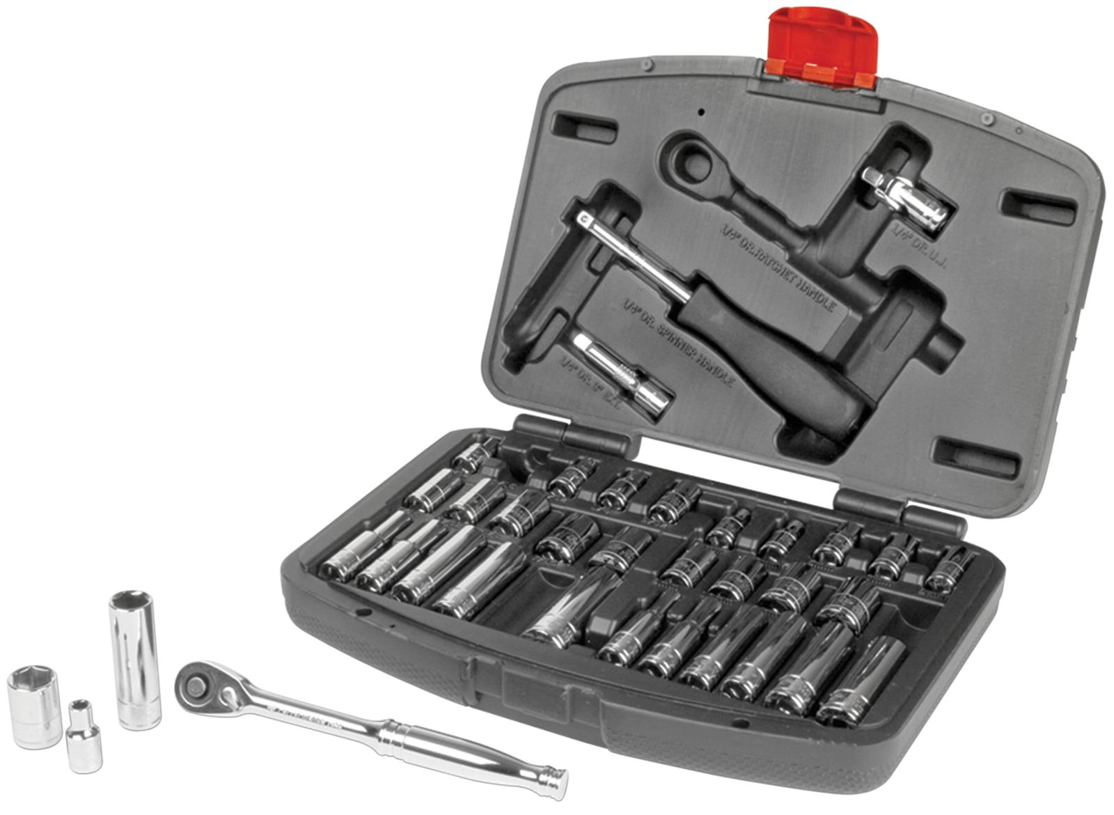 Performance Tool W36905 Performance Tool 36-Piece 1/4 in. Drive ...