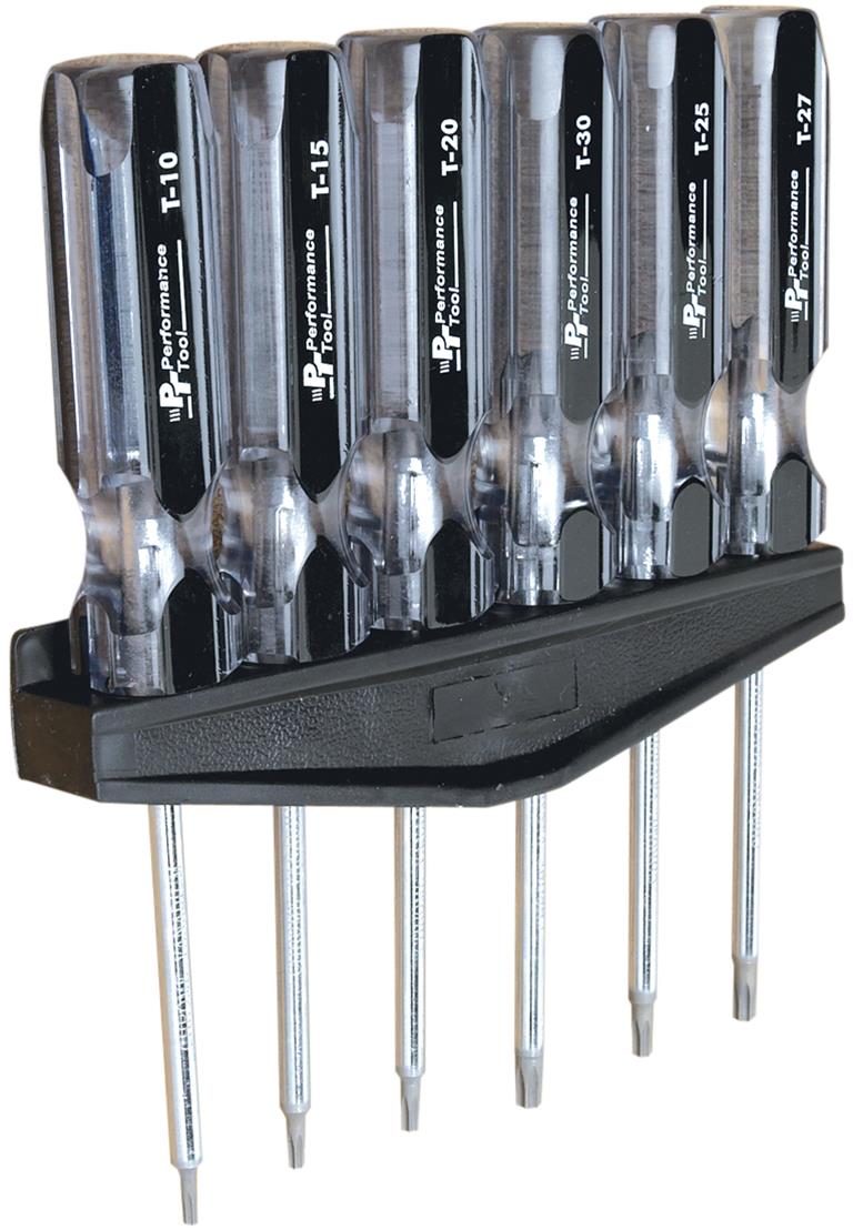 Performance Tool W80006 Performance Tool 6-Piece Torx Screwdriver Sets ...