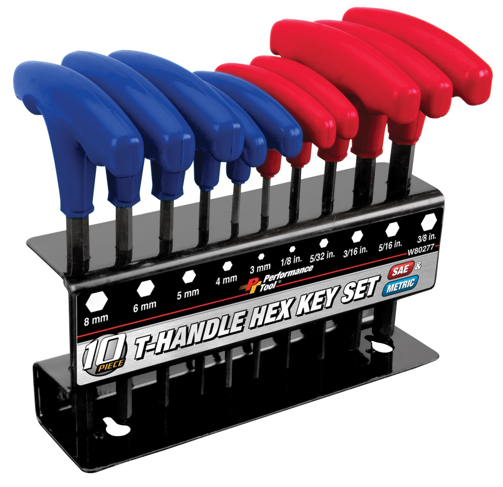 Performance Tool W80277 Performance Tool T-Handle Hex Key Sets | Summit ...