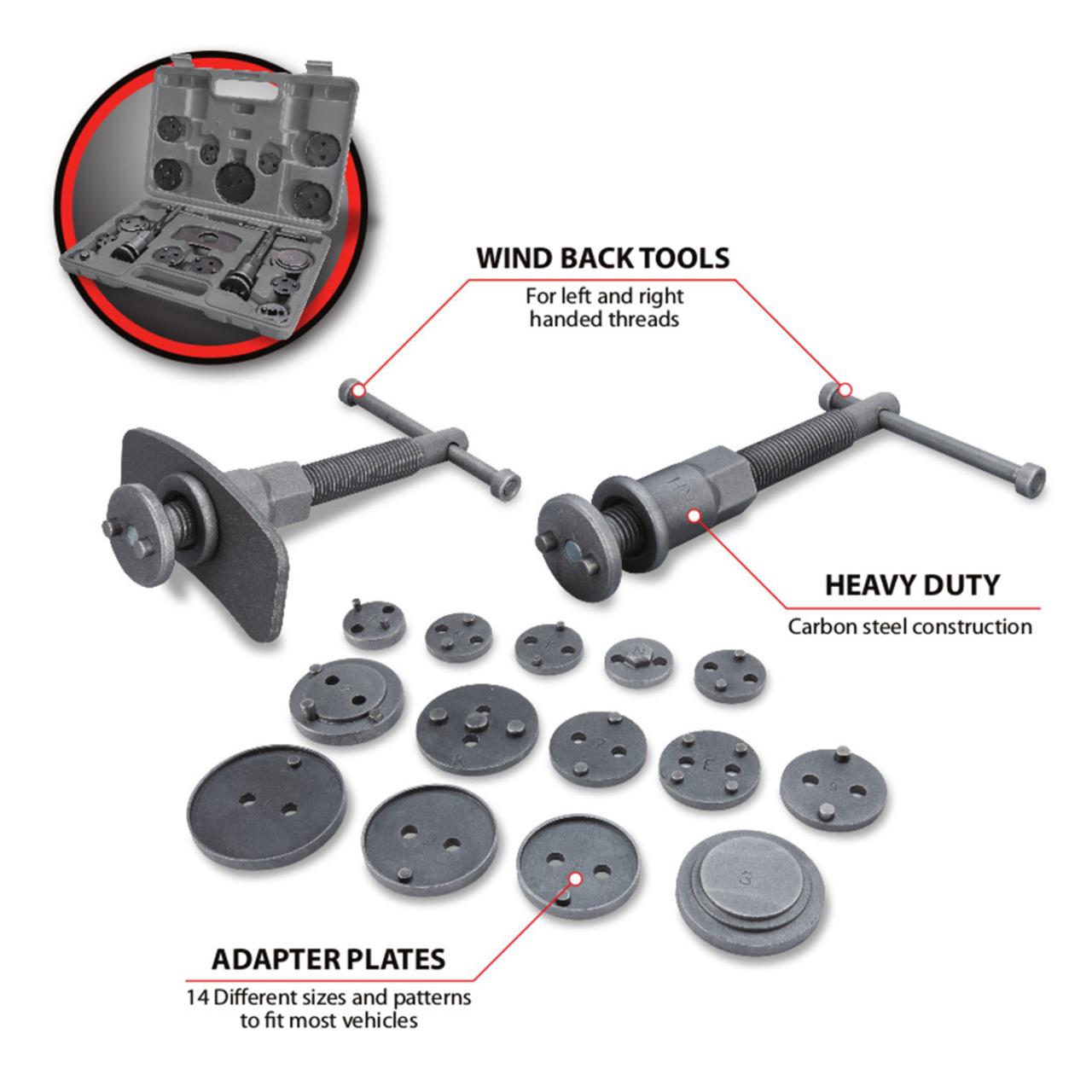 Performance Tool W89202 Performance Tool Brake Caliper Service Tools ...