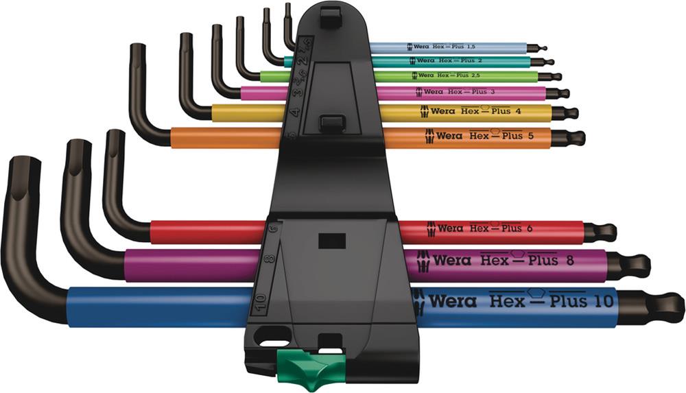 Wera Tool 05022089001 Wera Tools 950 Hex-Plus Black Laser L-Keys ...