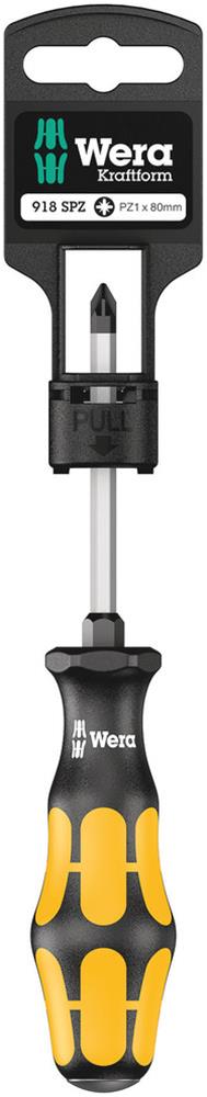 Wera Tool 05100080001 Wera Tools 918 SPZ SB Pozidriv Screwdrivers ...