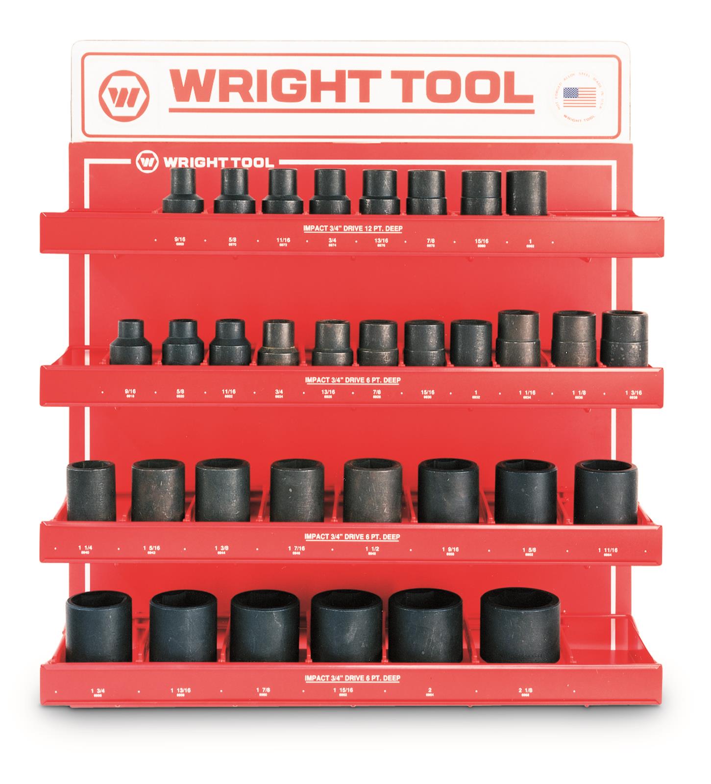 Wright Tool D986 Wright Tool 3/4 in. Drive Impact Socket Sets | Summit ...
