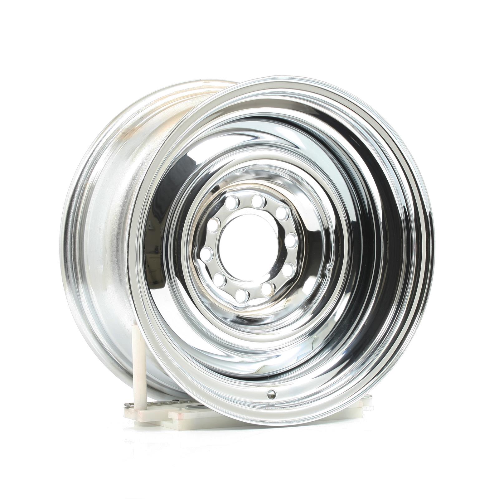 Wheel Vintiques 10-571204K Wheel Vintiques 10 Series Chrome Smoothie ...