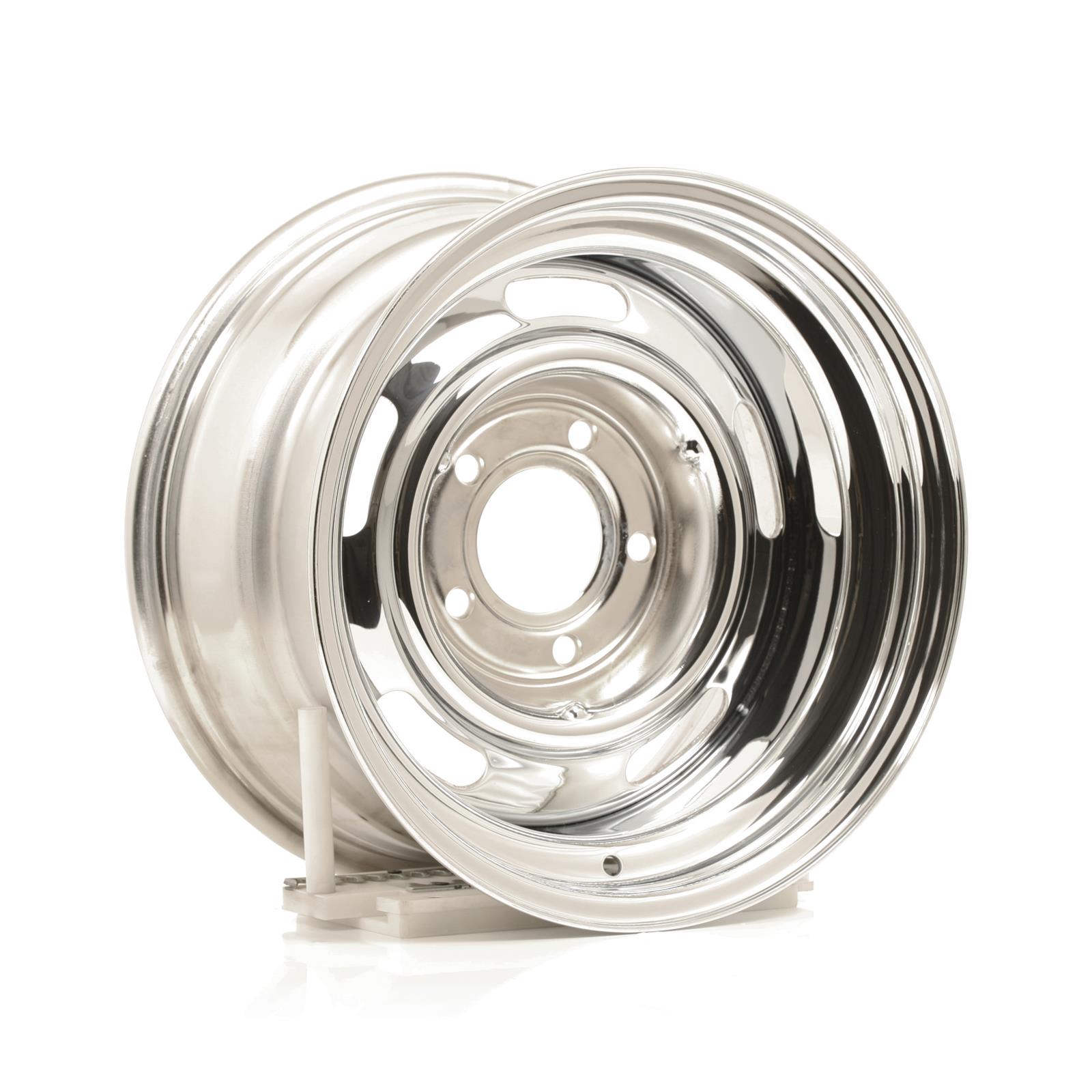 Wheel Vintiques 33 Series Chrome 1971 & Up Pickup Rallye Chrome Wheels ...