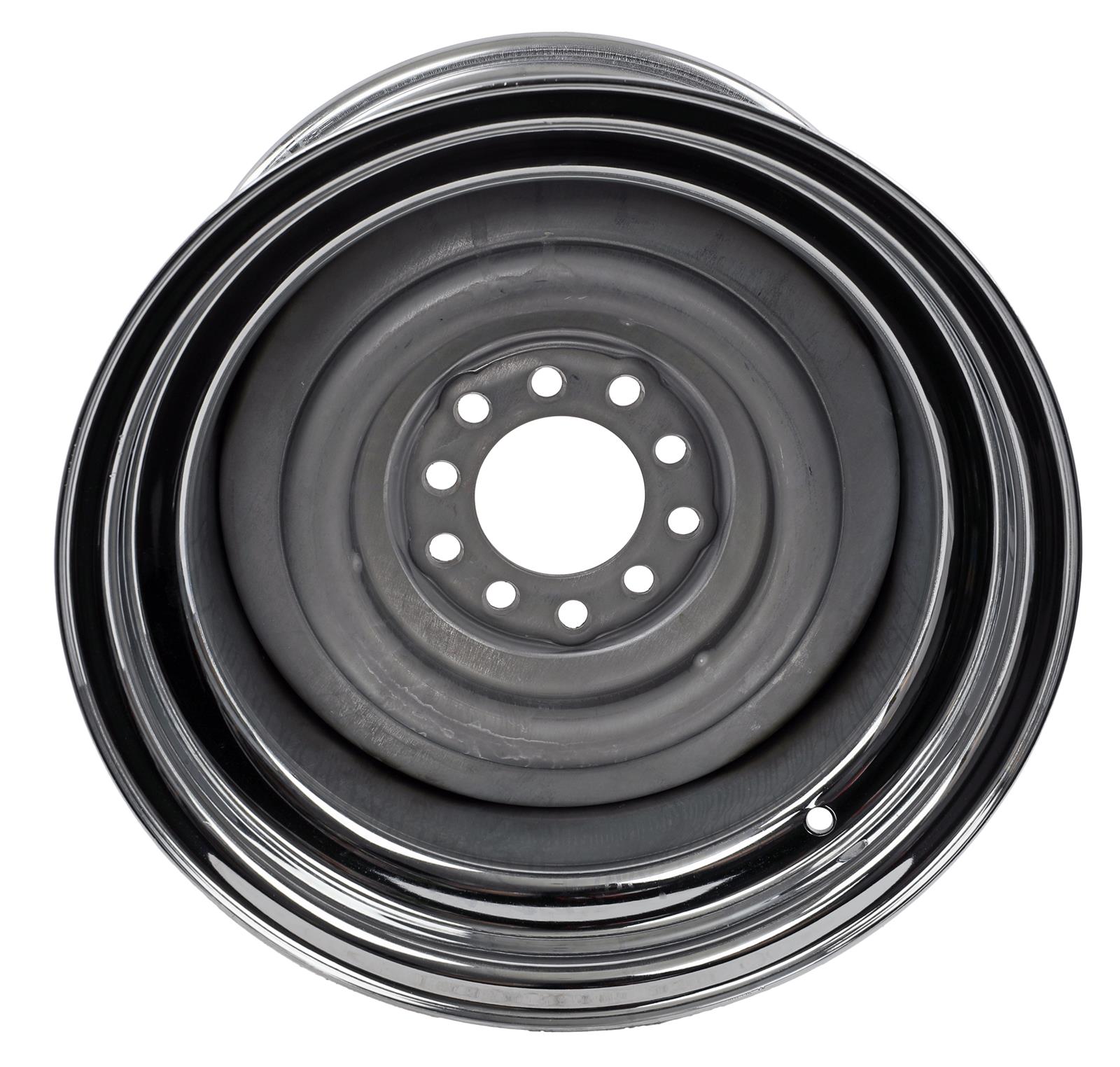 Wheel Vintiques 55-5712044 Wheel Vintiques 55 Series Steel Rallye ...