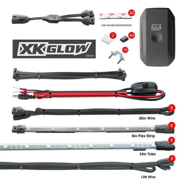 XK Glow KS-CAR-ADVANCE XK Glow XKchrome LED Accent Light Kits | Summit ...