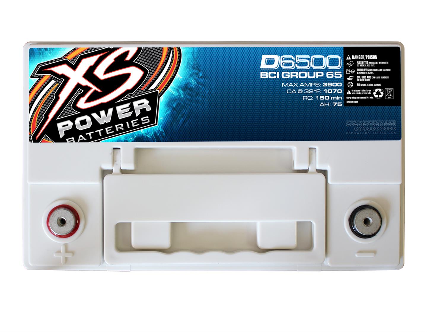 XS Power Batteries D6500 XS Power AGM Batteries | Summit Racing