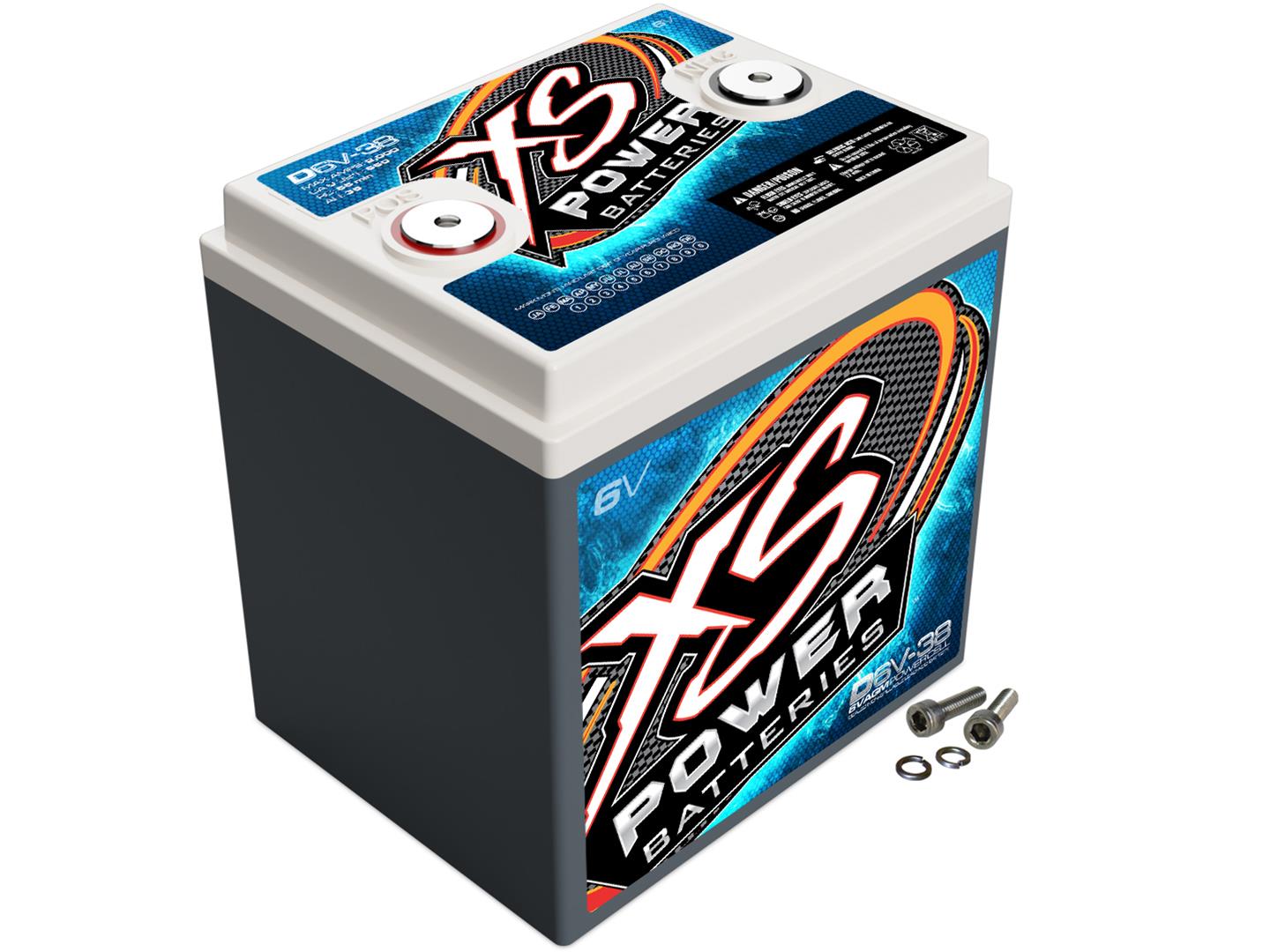 XS Power Batteries D6V-38 XS Power AGM Batteries | Summit Racing