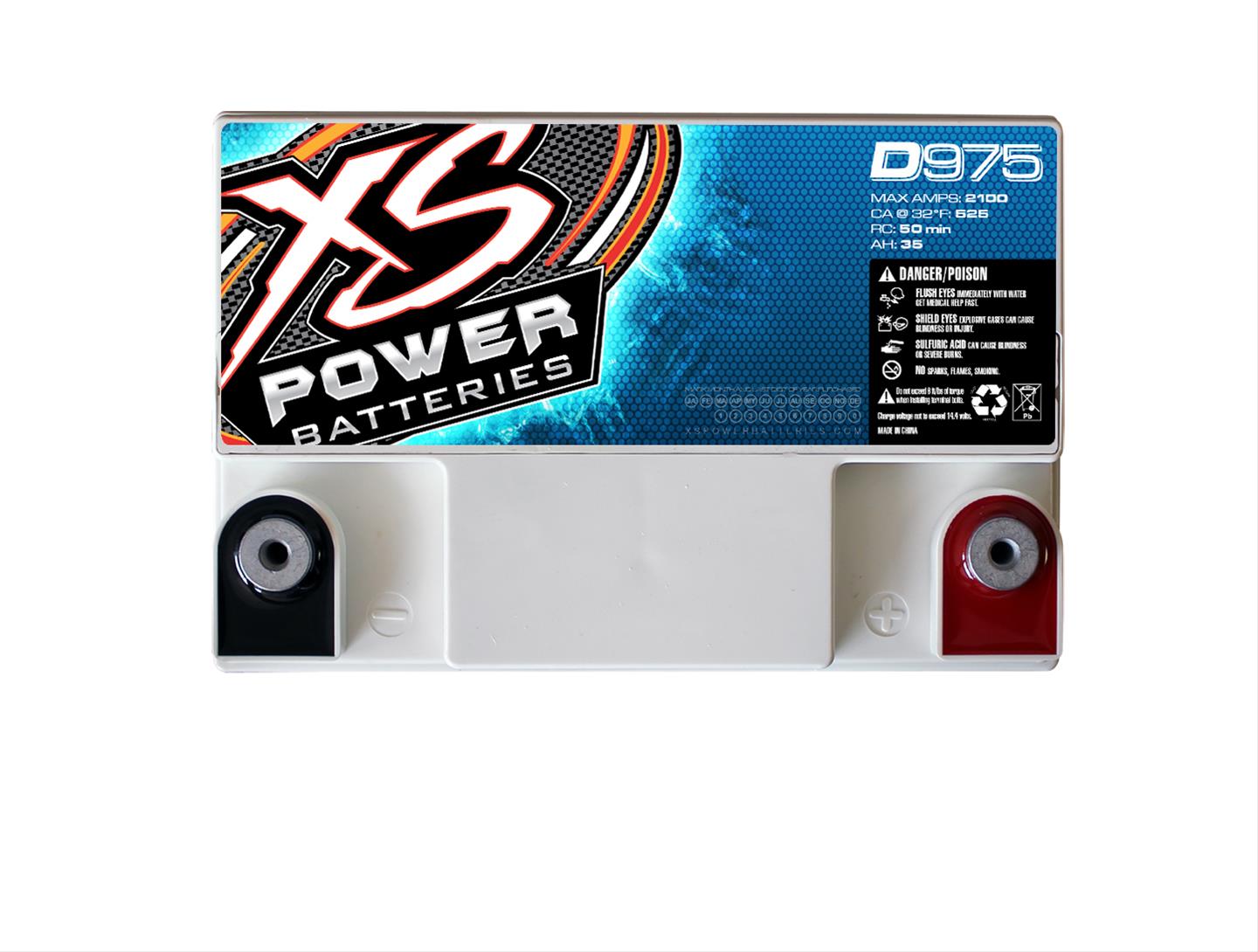 XS Power Batteries D975 XS Power AGM Batteries | Summit Racing