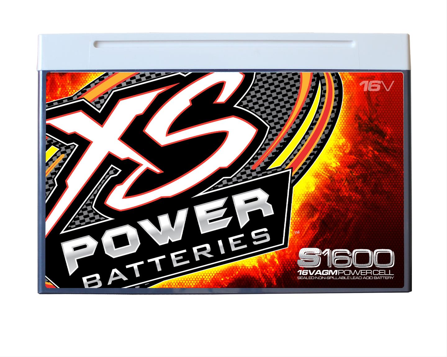 XS Power Batteries S1600 XS Power AGM Batteries | Summit Racing