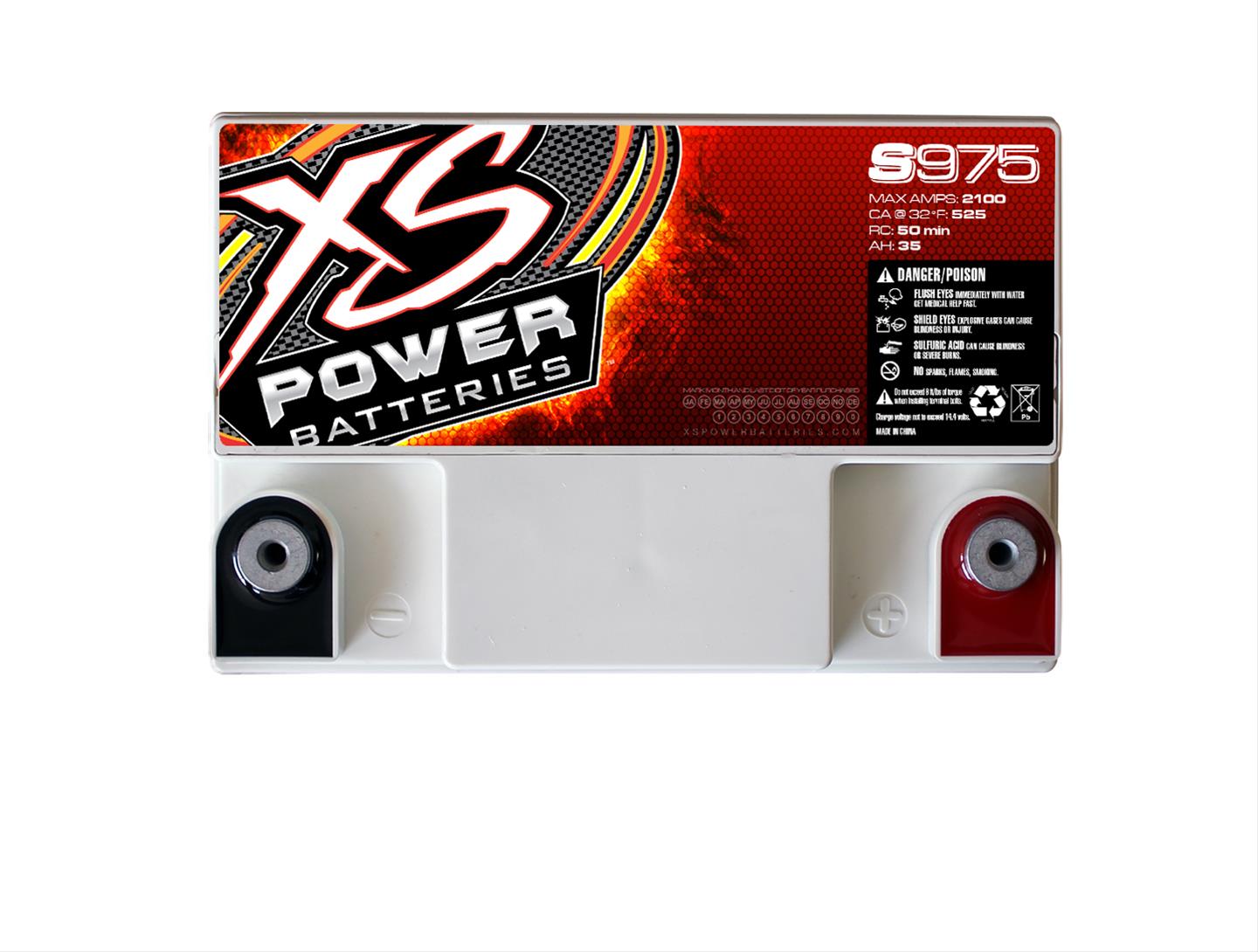 XS Power Batteries S975 XS Power AGM Batteries | Summit Racing