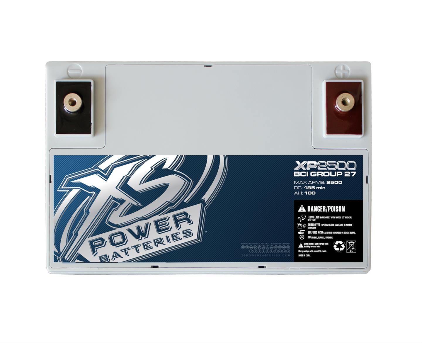 XS Power Batteries XP2000 XS Power AGM Batteries | Summit Racing